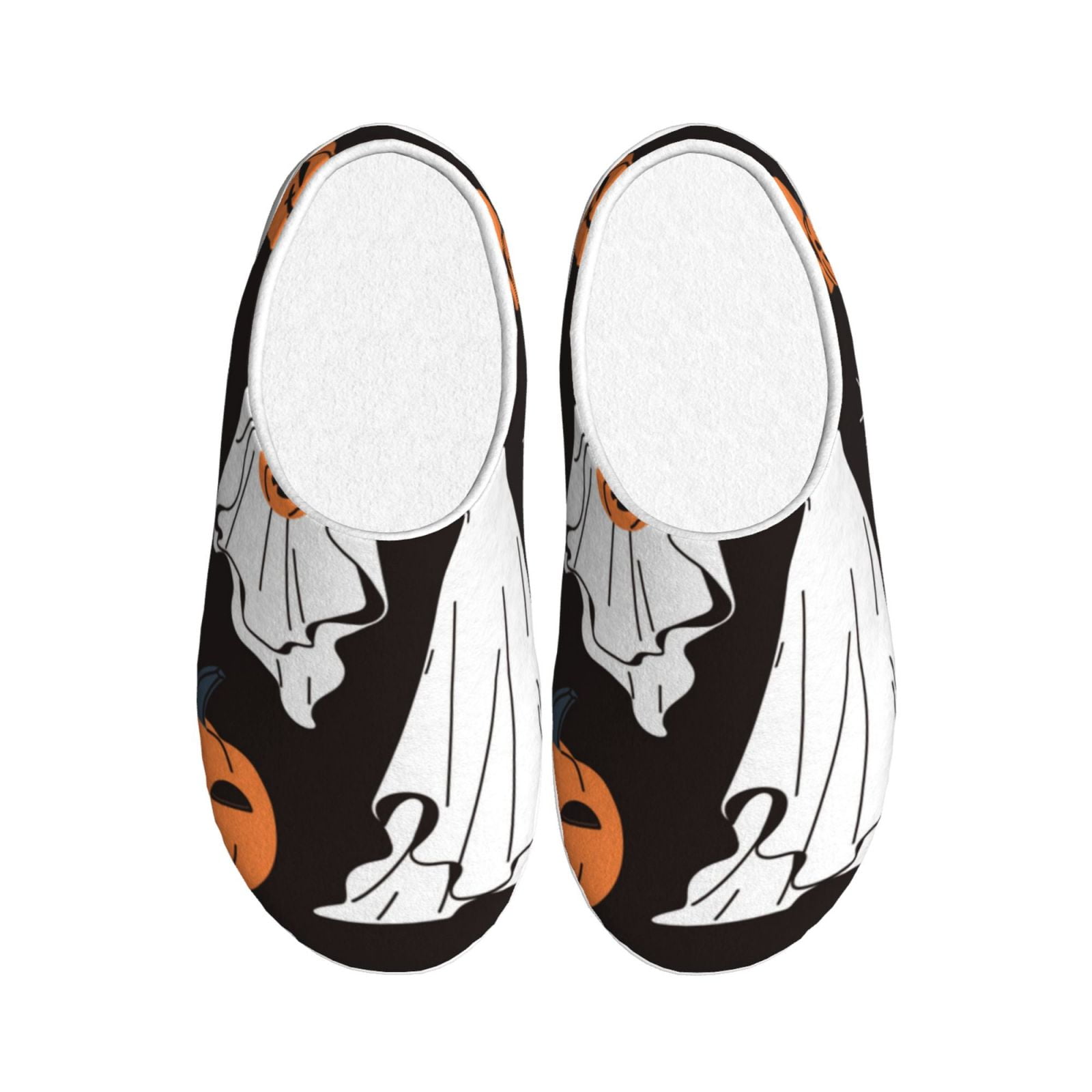 Picia Halloween Ghosts And Pumpkins for Women's Lamb-hug Comfy Fleece ...