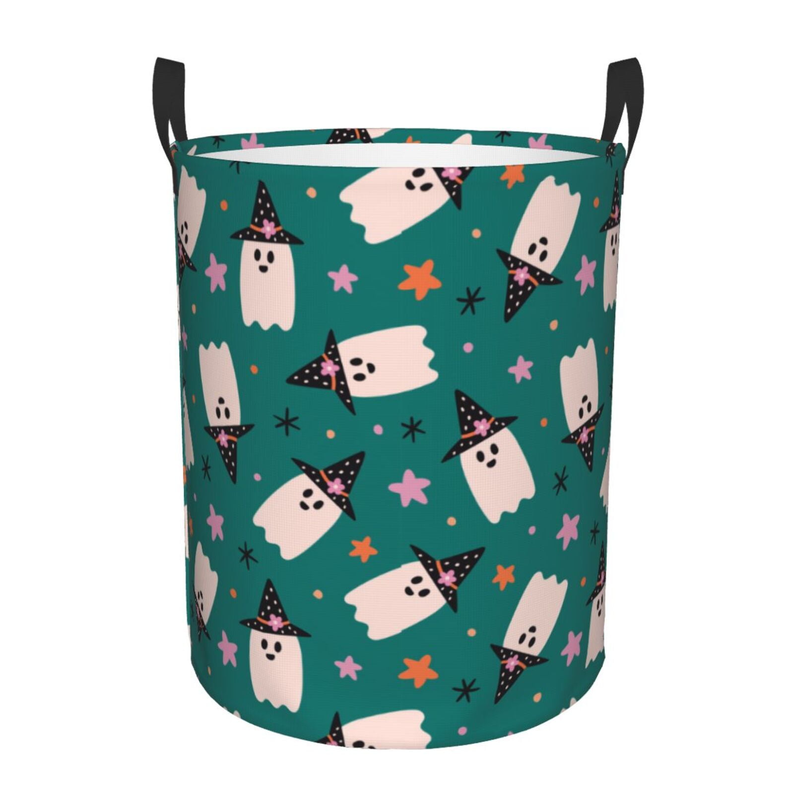 Picia Halloween Ghosts Pattern Large Laundry Basket, Waterproof ...