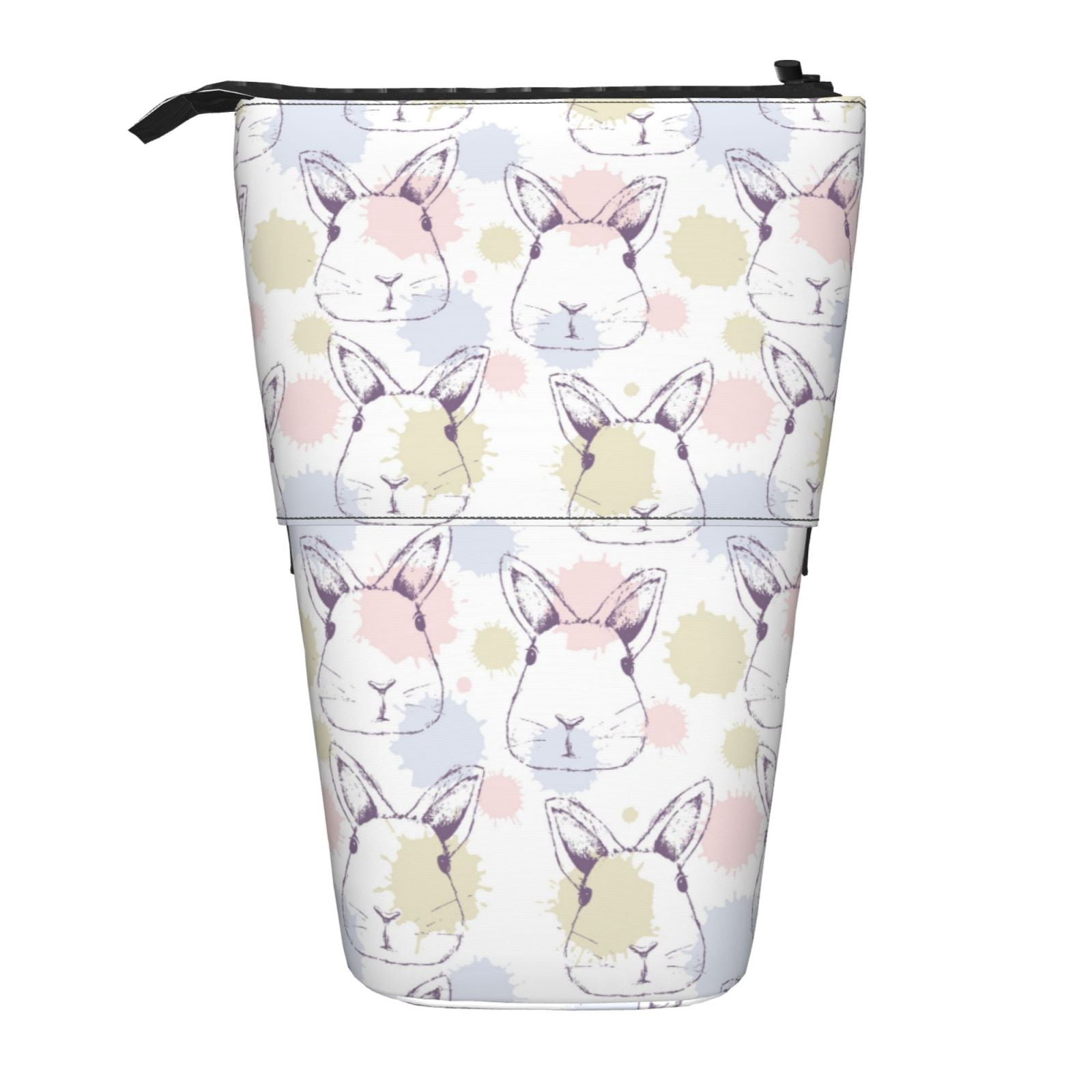 Picia Hand Drawn Rabbit Print Telescopic Pencil Case, Telescopic Pen ...