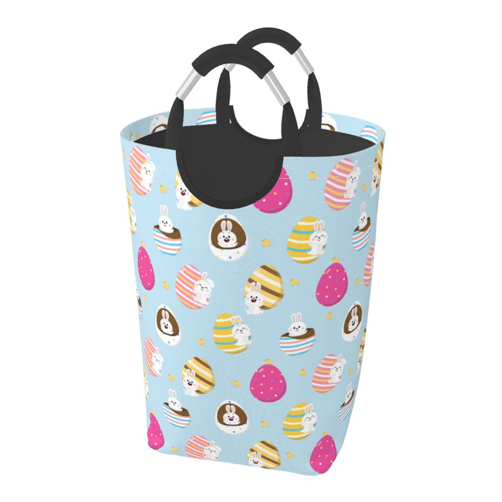 Picia Happy Easter Laundry Basket With Handles Laundry Hamper Toys ...