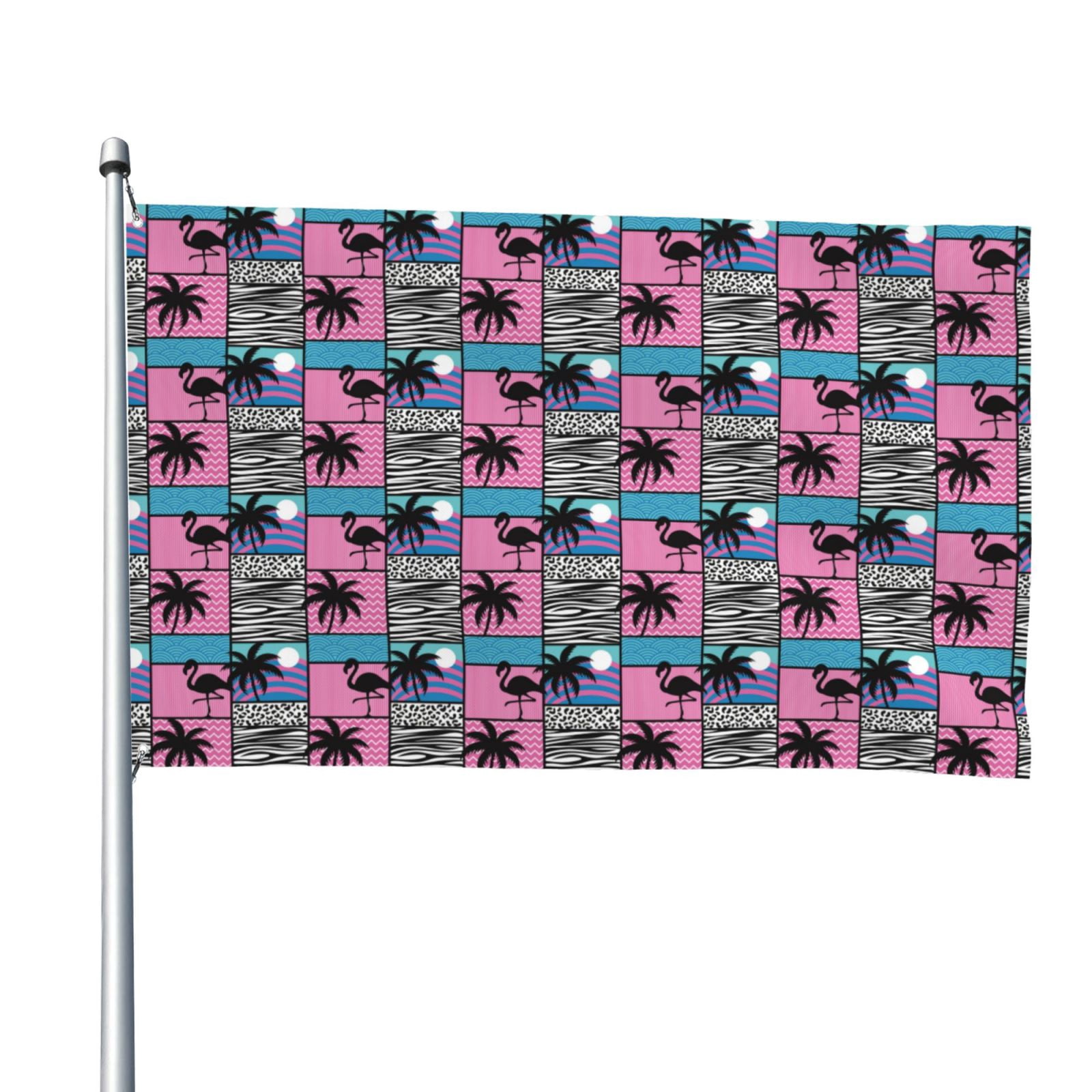 Picia Hawaii Palms Printed Flag ,Hawaii Palms Pattern Garden Flag ...