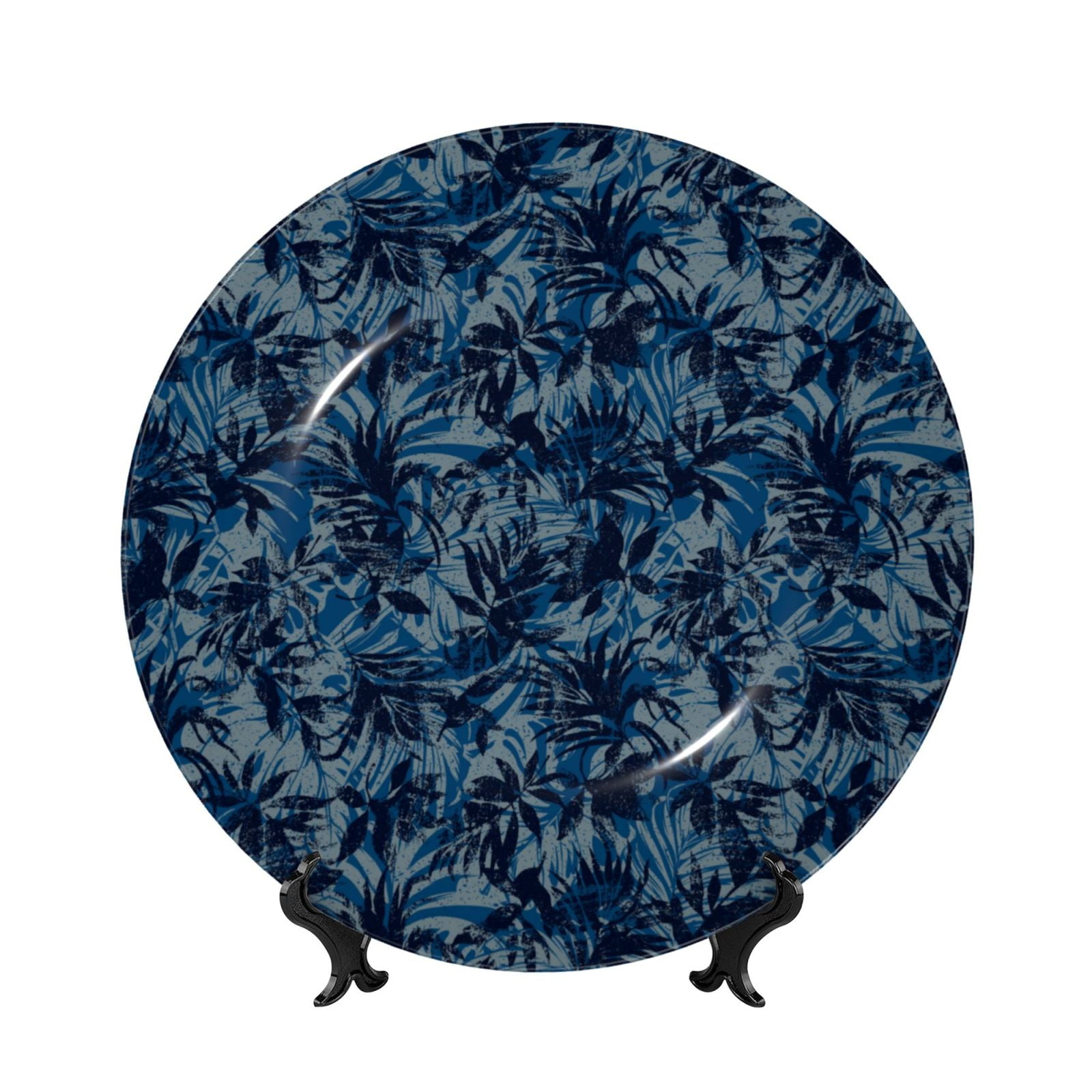 Picia Hawaiian Style Pattern Bone China Decorative Plate – Wall Decor ...
