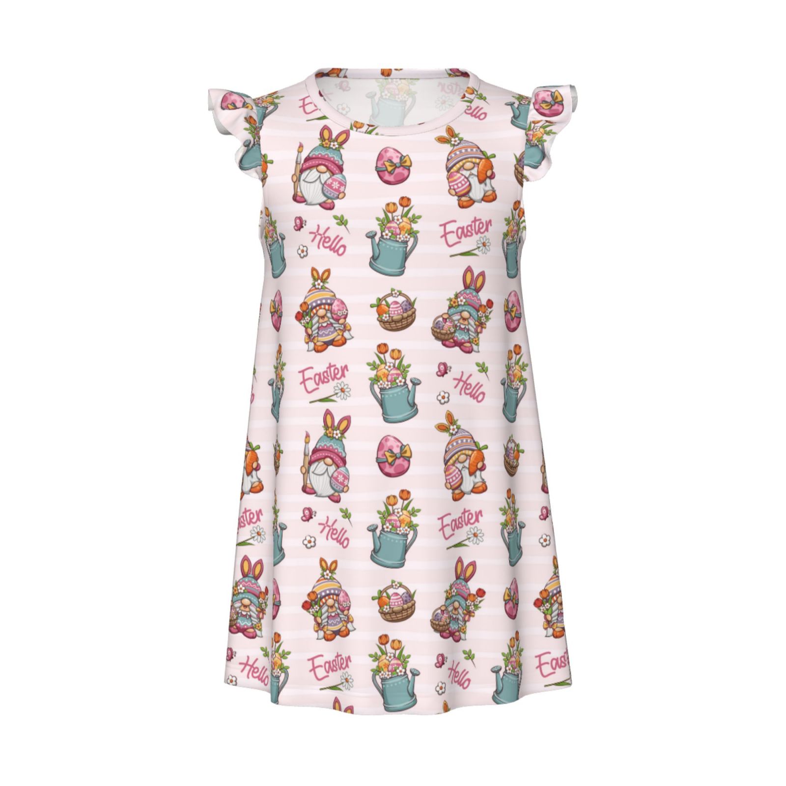 Picia Hello Easter Pattern Girls Nightgowns,Unicorn Dress Pajamas for ...