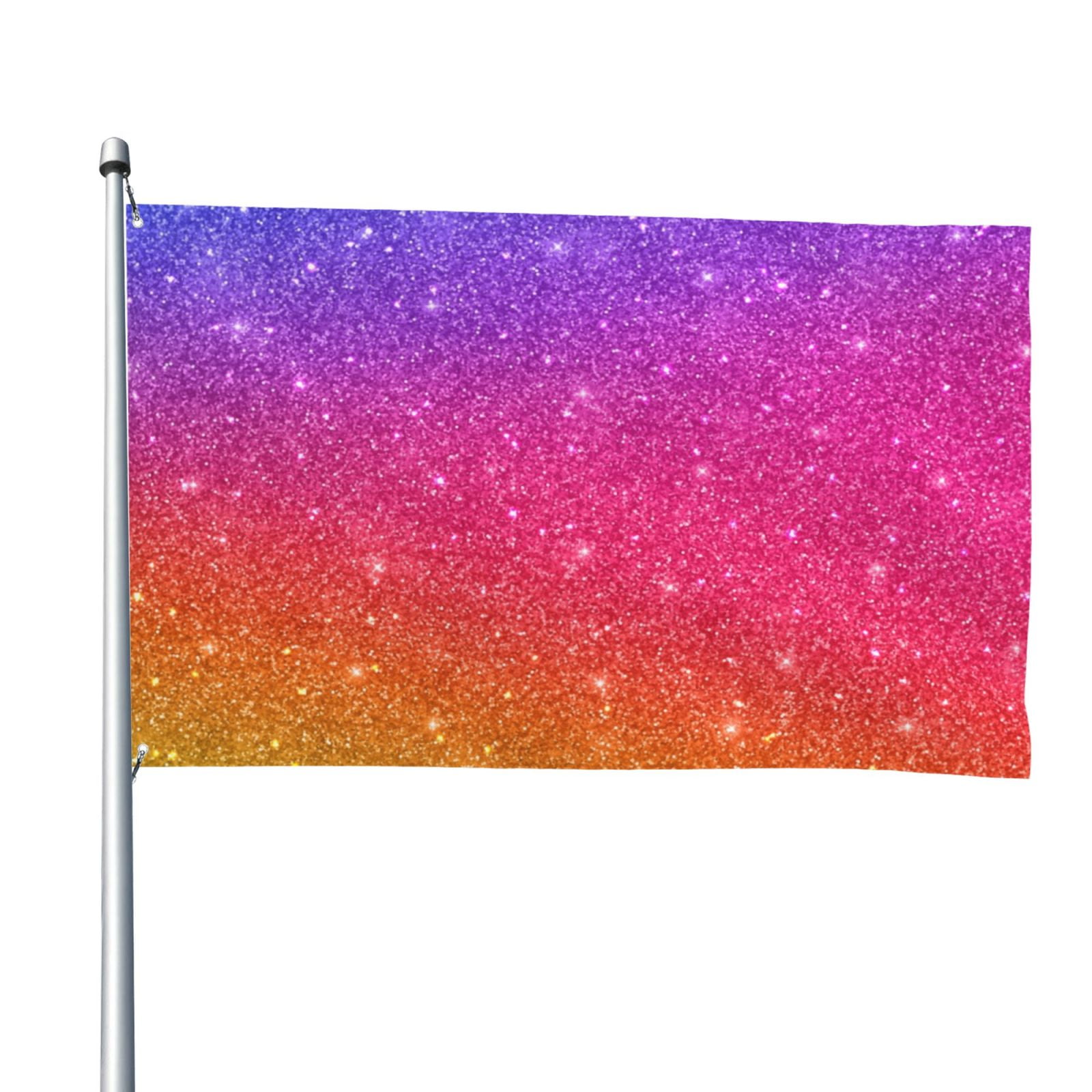 Picia Holiday Shiny Printed Flag ,Holiday Shiny Pattern Garden Flag ...