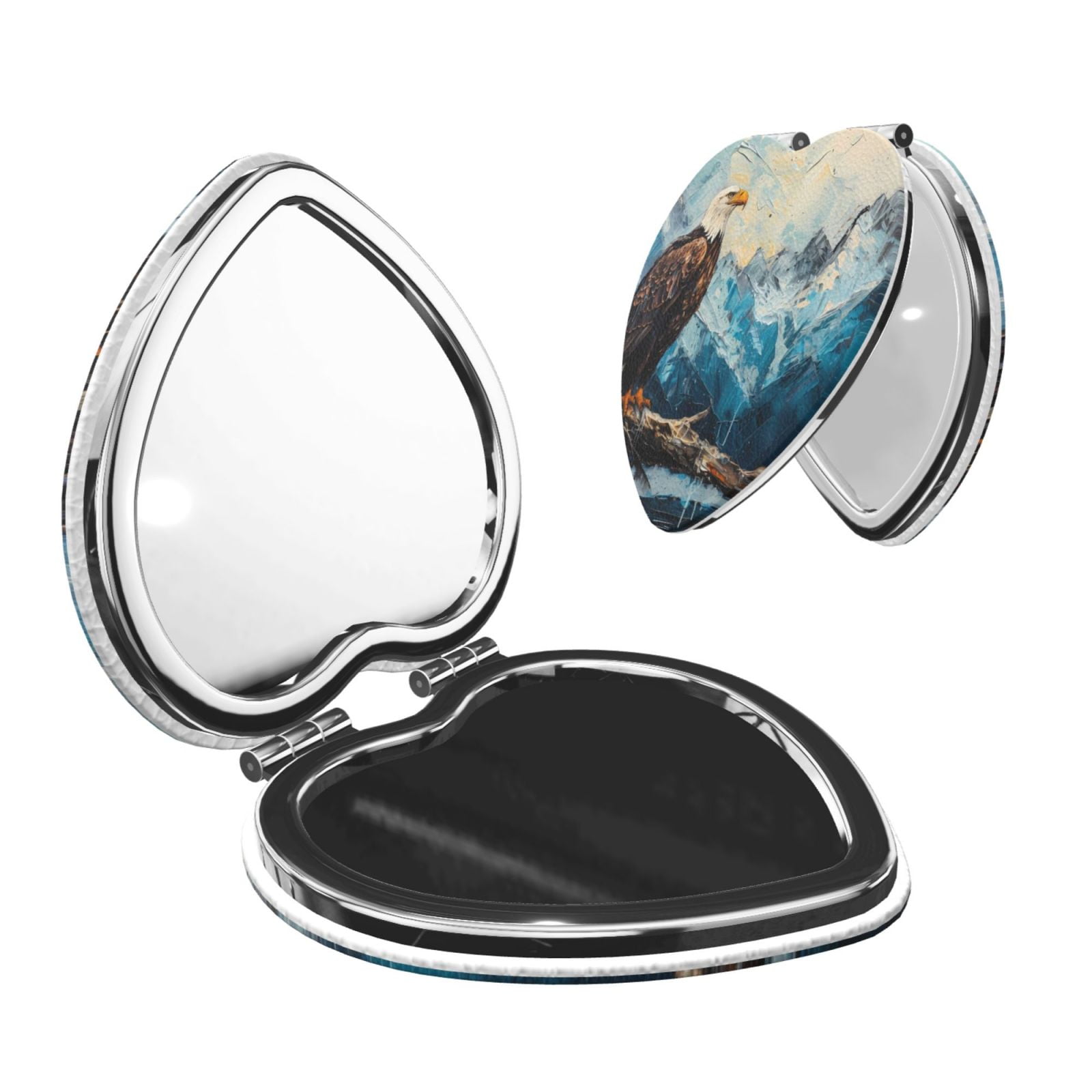 Picia Iceberg Bald Eagle for Compact Vanity Mirror , Travel Makeup ...