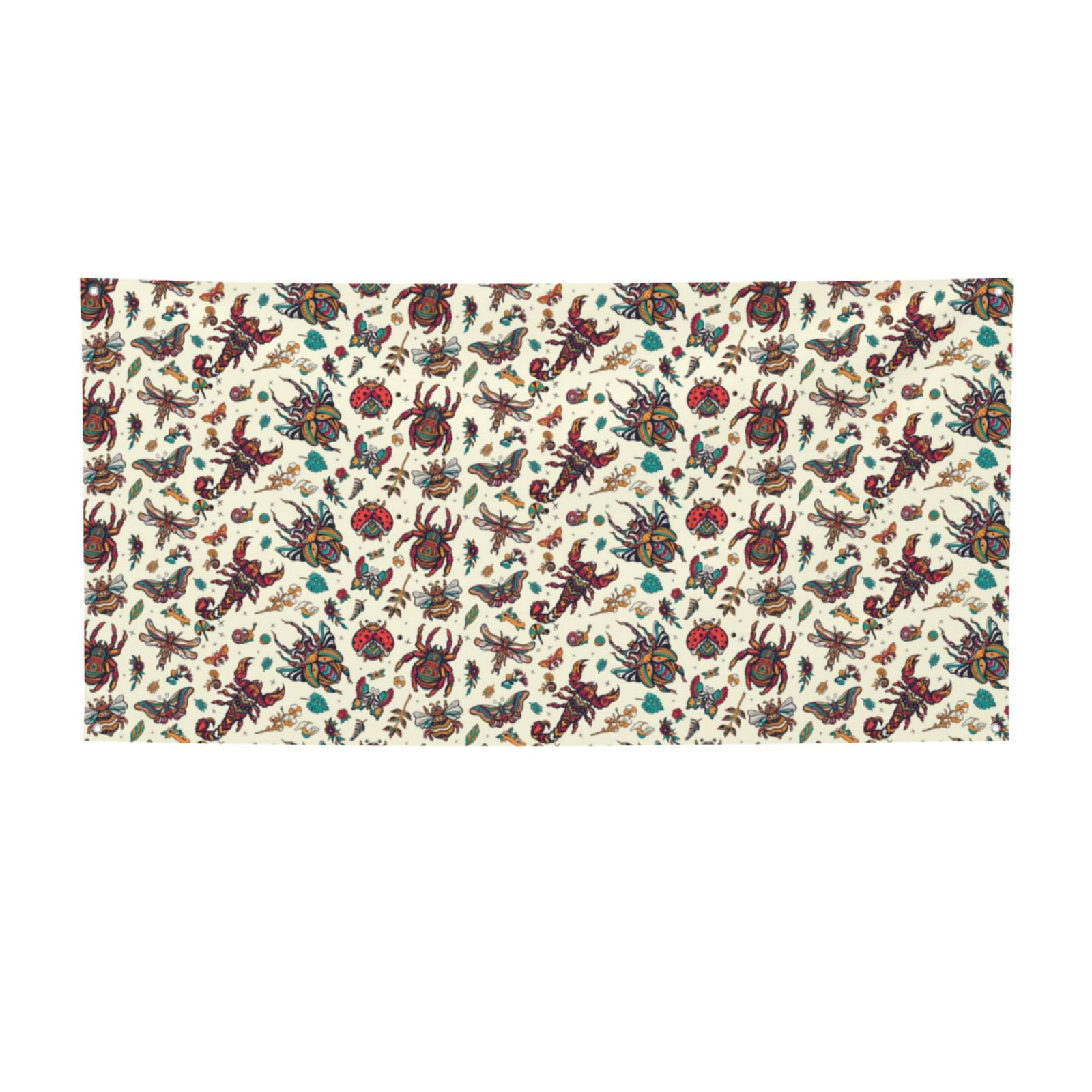 Picia Insects A Pattern Party Banner, Festive Decoration, Holiday ...
