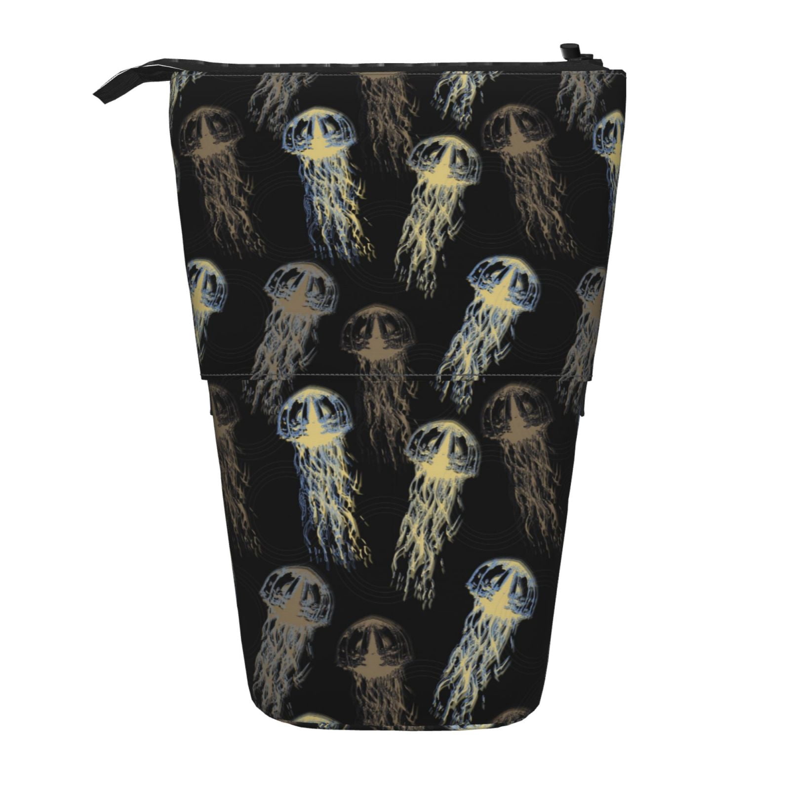 Picia Jellyfish Print Telescopic Pencil Case, Telescopic Pen Holder ...