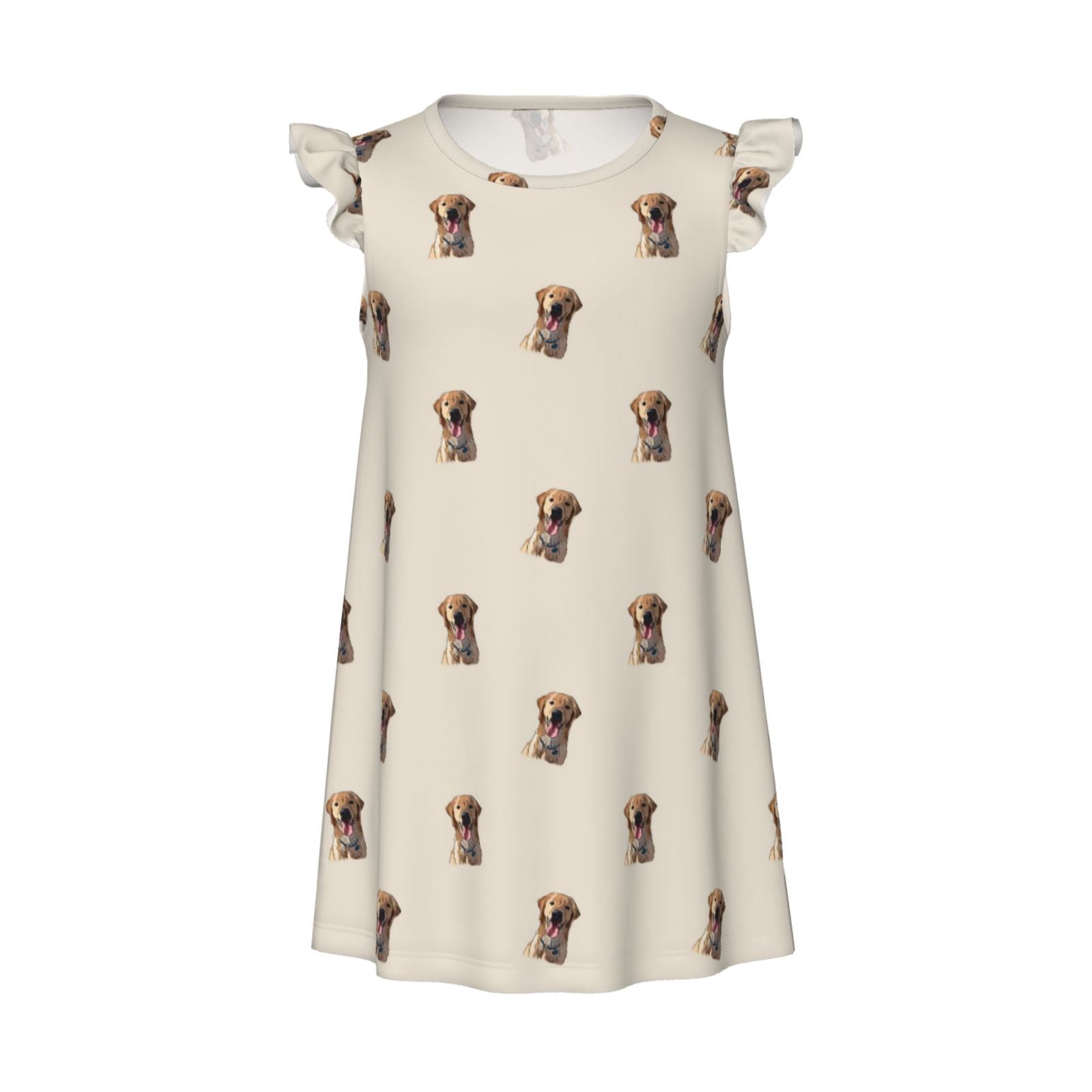 Picia Labrador Retriever Dog Pattern Girls Nightgowns,Unicorn Dress ...