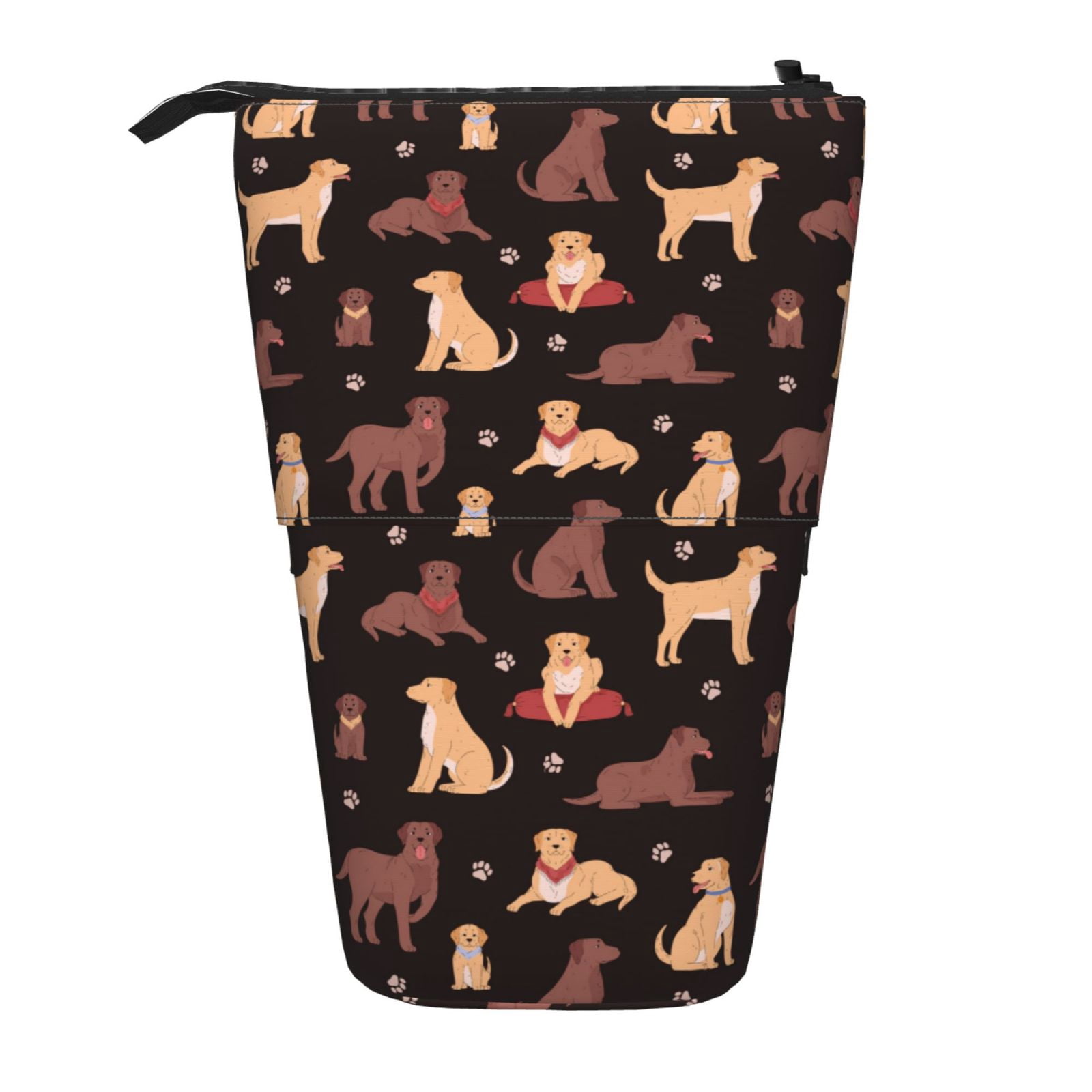 Picia Labrador Retriever Dog Print Telescopic Pencil Case, Telescopic ...