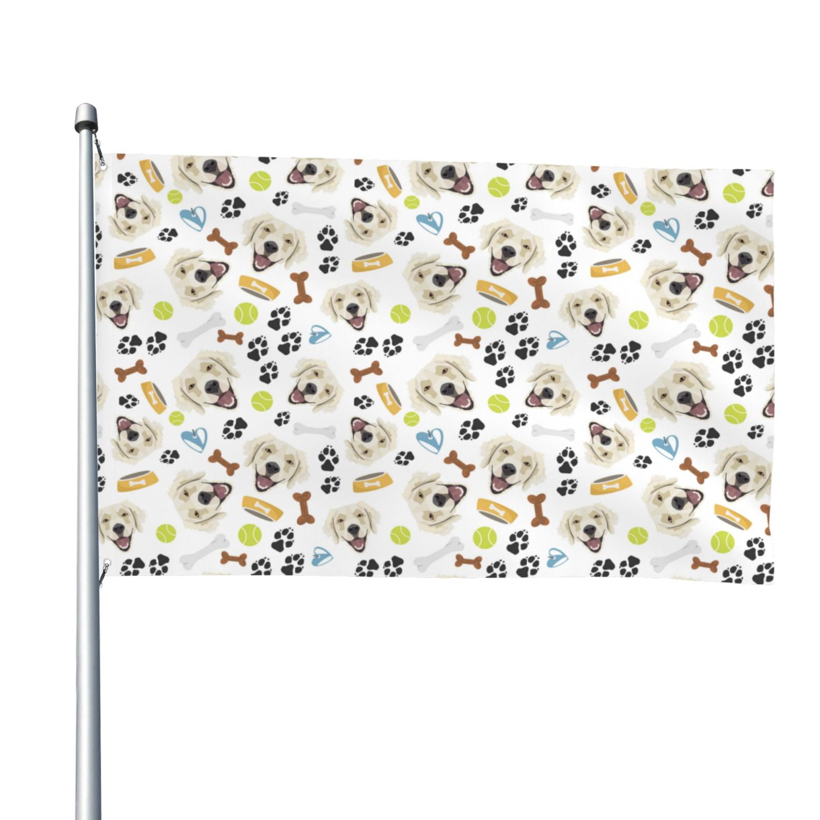 Picia Labrador Retriever Dog Printed Flag ,Labrador Retriever Dog ...