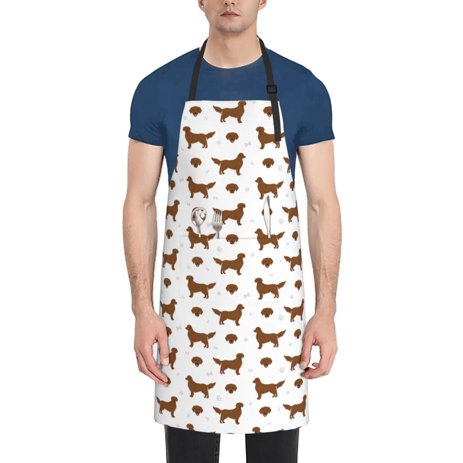 Picia Labrador Retriever Dog Waterproof Apron for Unisex Adult ...