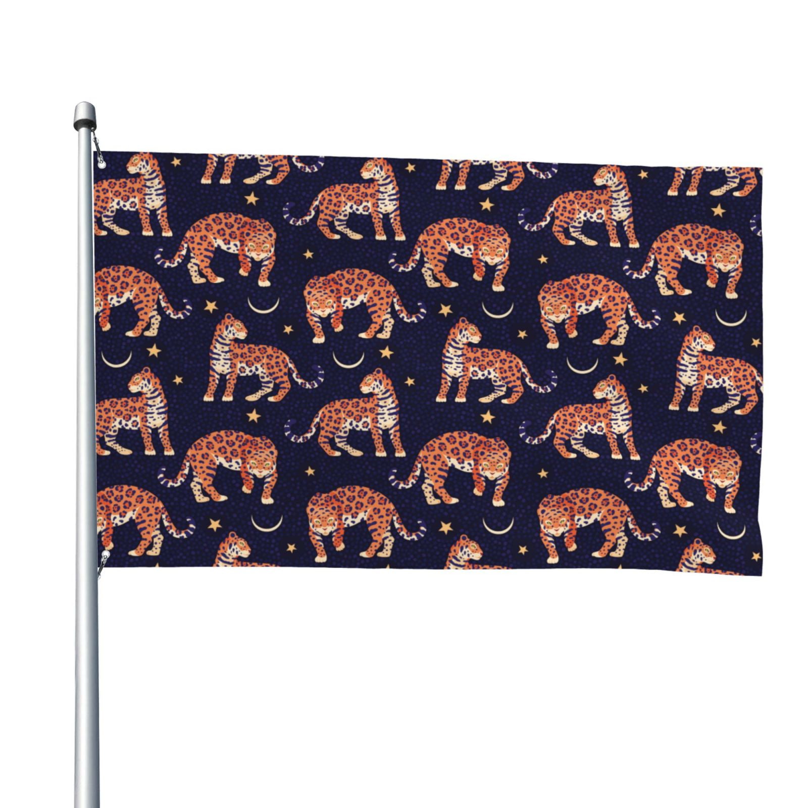 Picia Leopard Print Printed Flag ,Leopard Print Pattern Garden Flag ...