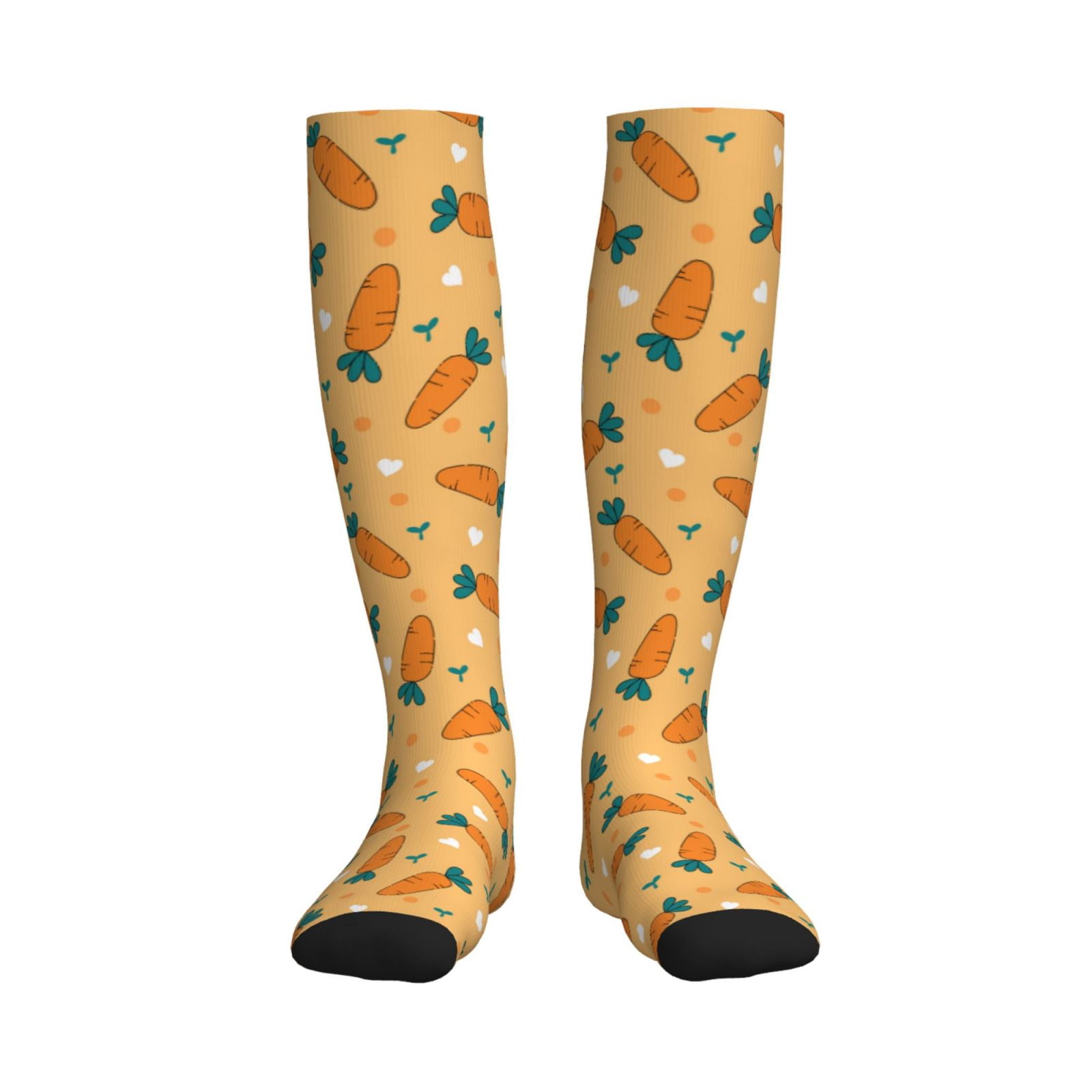 Picia Love Carrot Printed Sports Compression Socks - 15-20mmHg ...