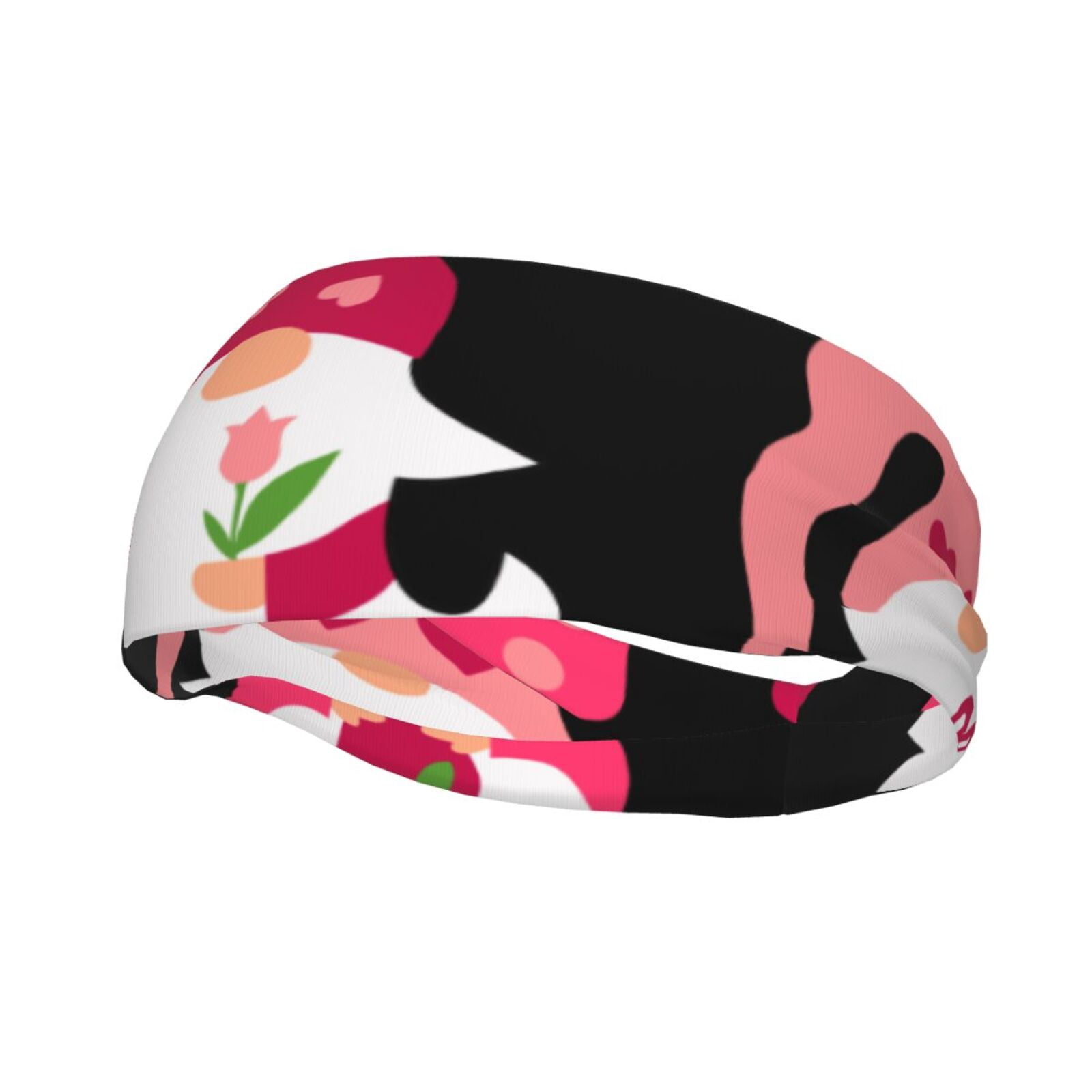 Picia Love You Mom Print Mens Running Headband,Mens Sweatband Sports ...