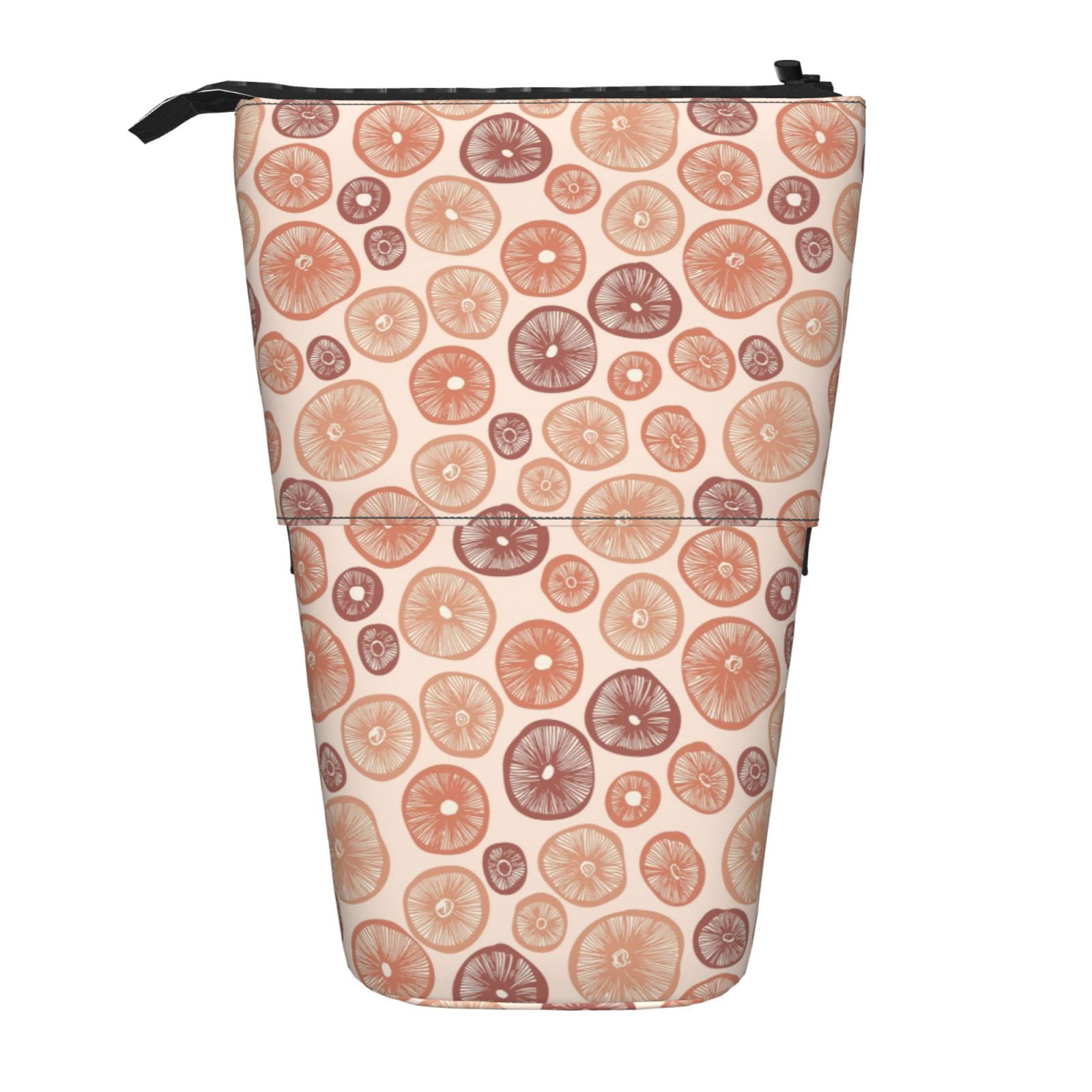 Picia Mushrooms2 Print Telescopic Pencil Case, Telescopic Pen Holder ...