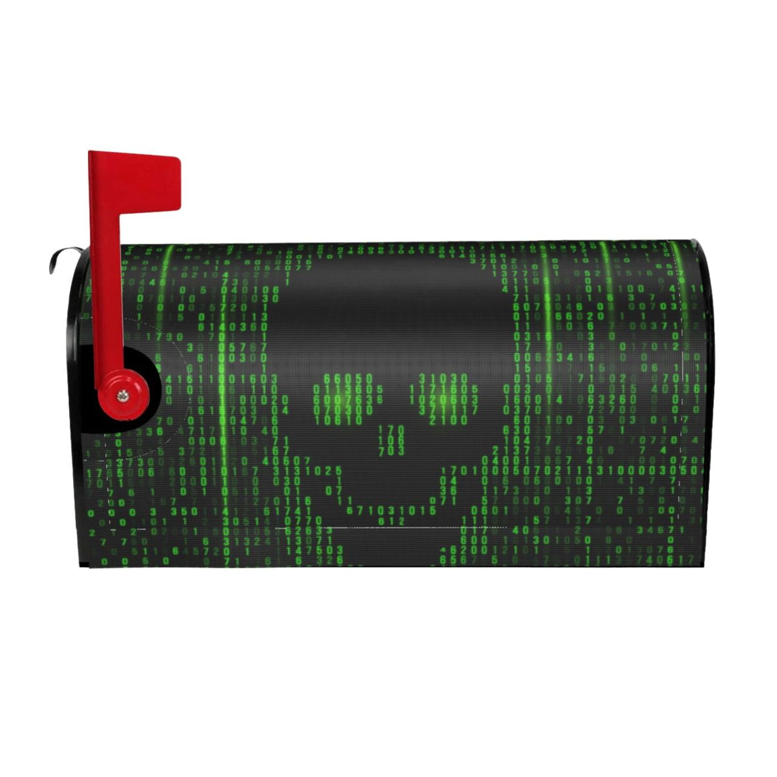 Picia Numbers Skull Magnetic Mailbox Cover Standard Size-21x18 in ...