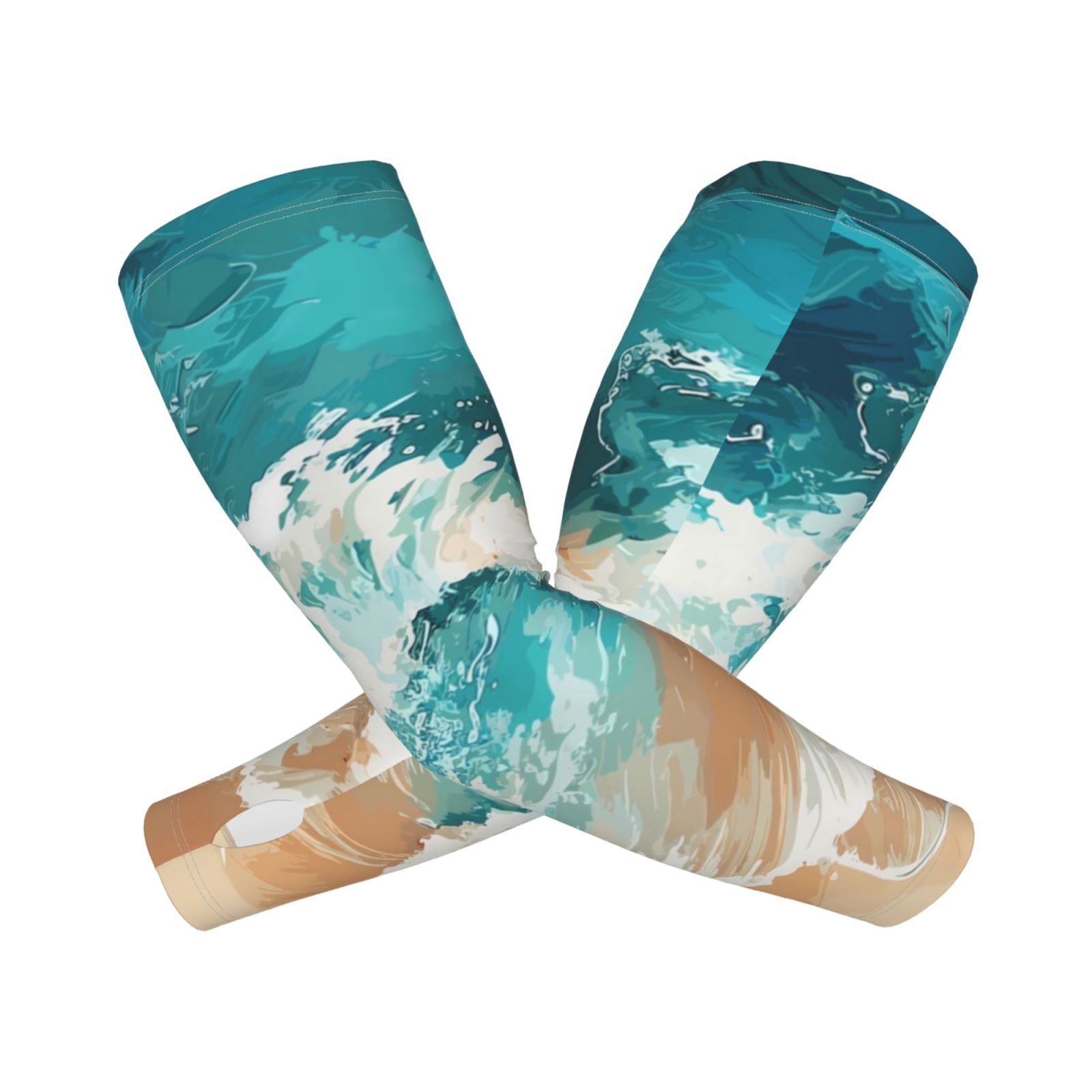 Picia Ocean Wave Crash Arm Sleeves for Men and Women - Tattoo Cover Up ...