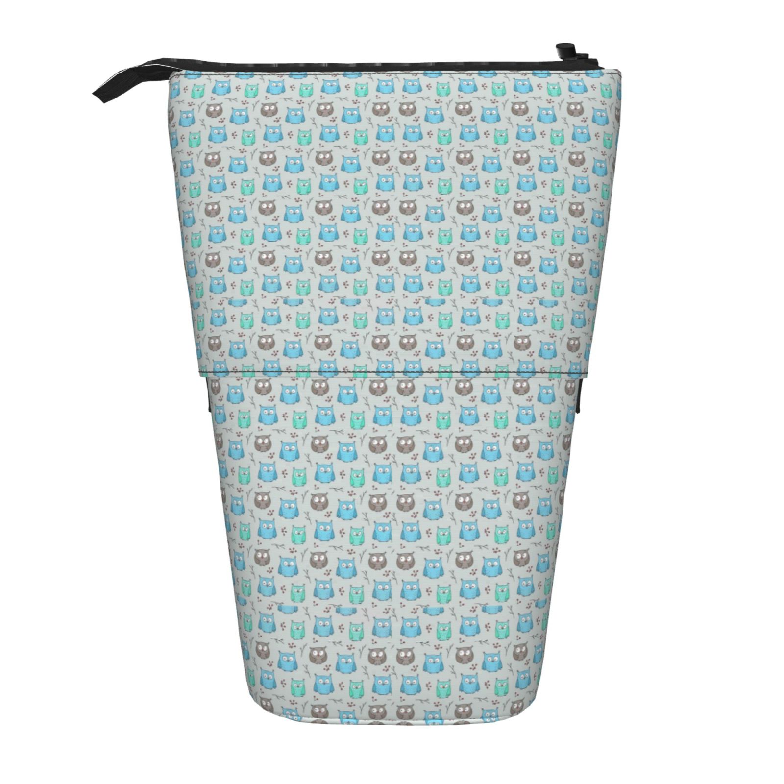 Picia Owl Print Telescopic Pencil Case, Telescopic Pen Holder ...