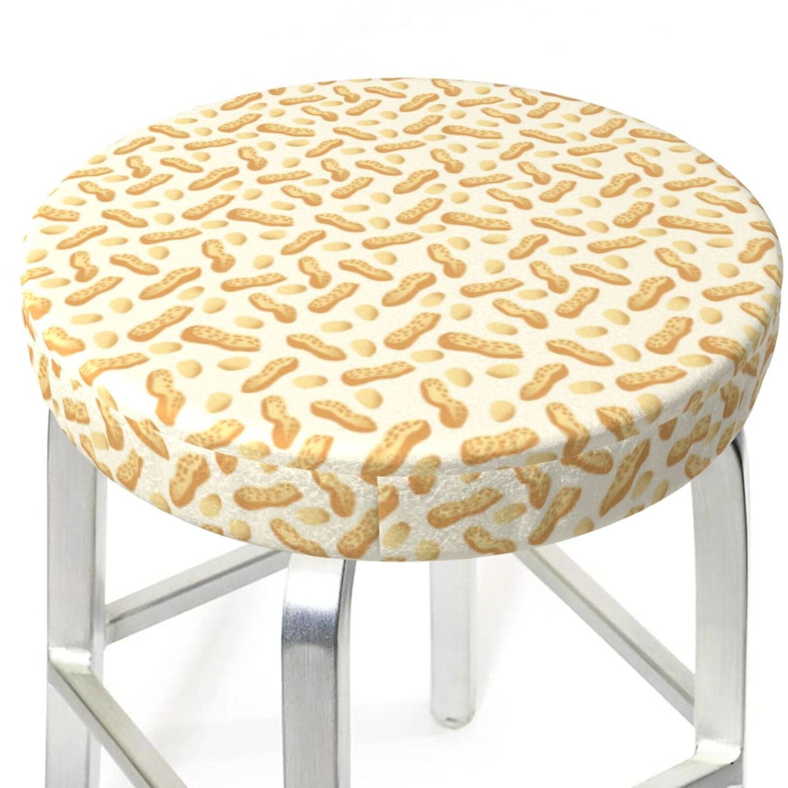 Picia Peanuts3 pattern Round Stool Covers Comfy Seat Covers Stretch ...