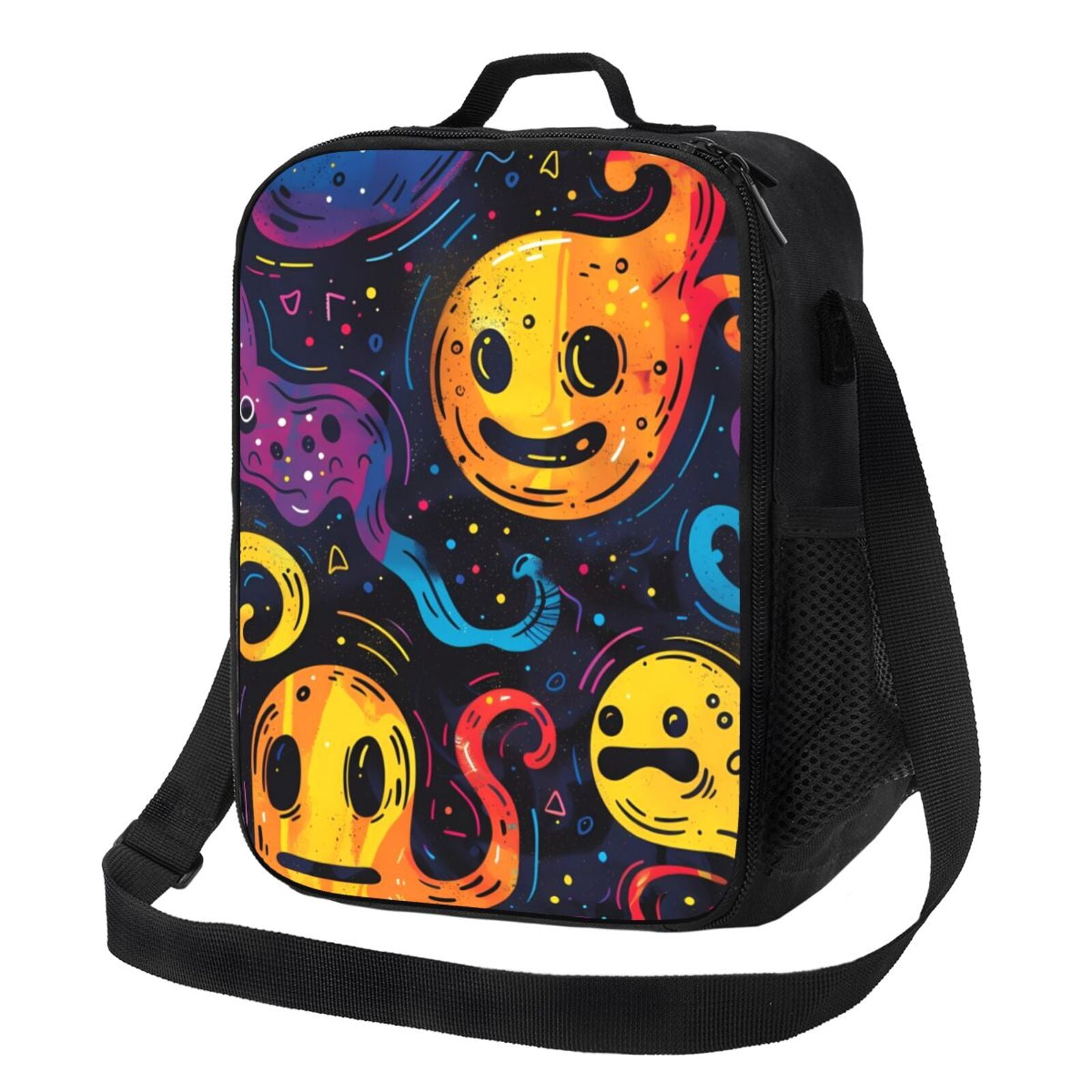 Picia Playful Ghosts Night Sky Lunch box Lunch bag for men women Large ...