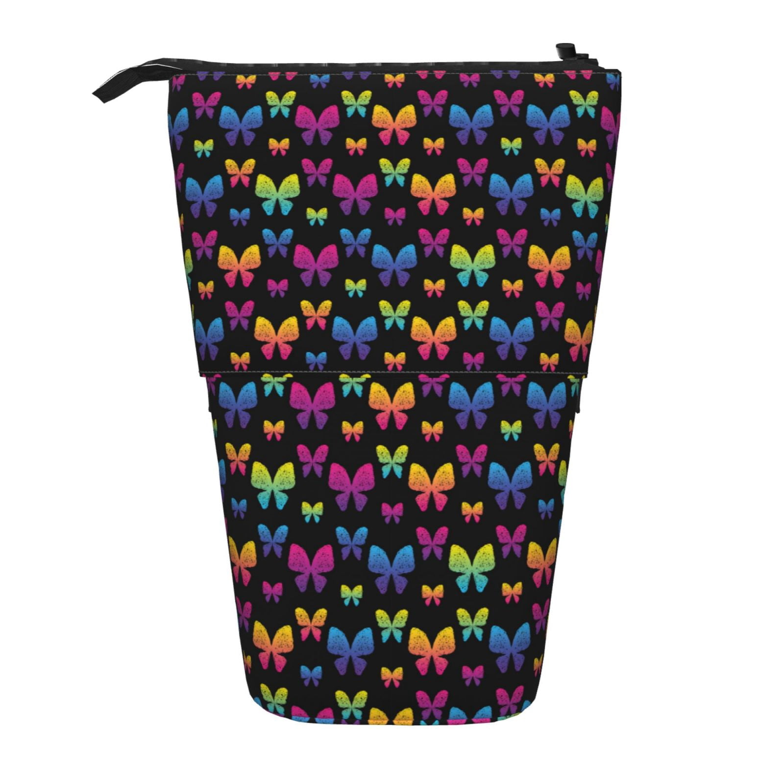Picia Rainbow Butterfly Print Telescopic Pencil Case, Telescopic Pen ...