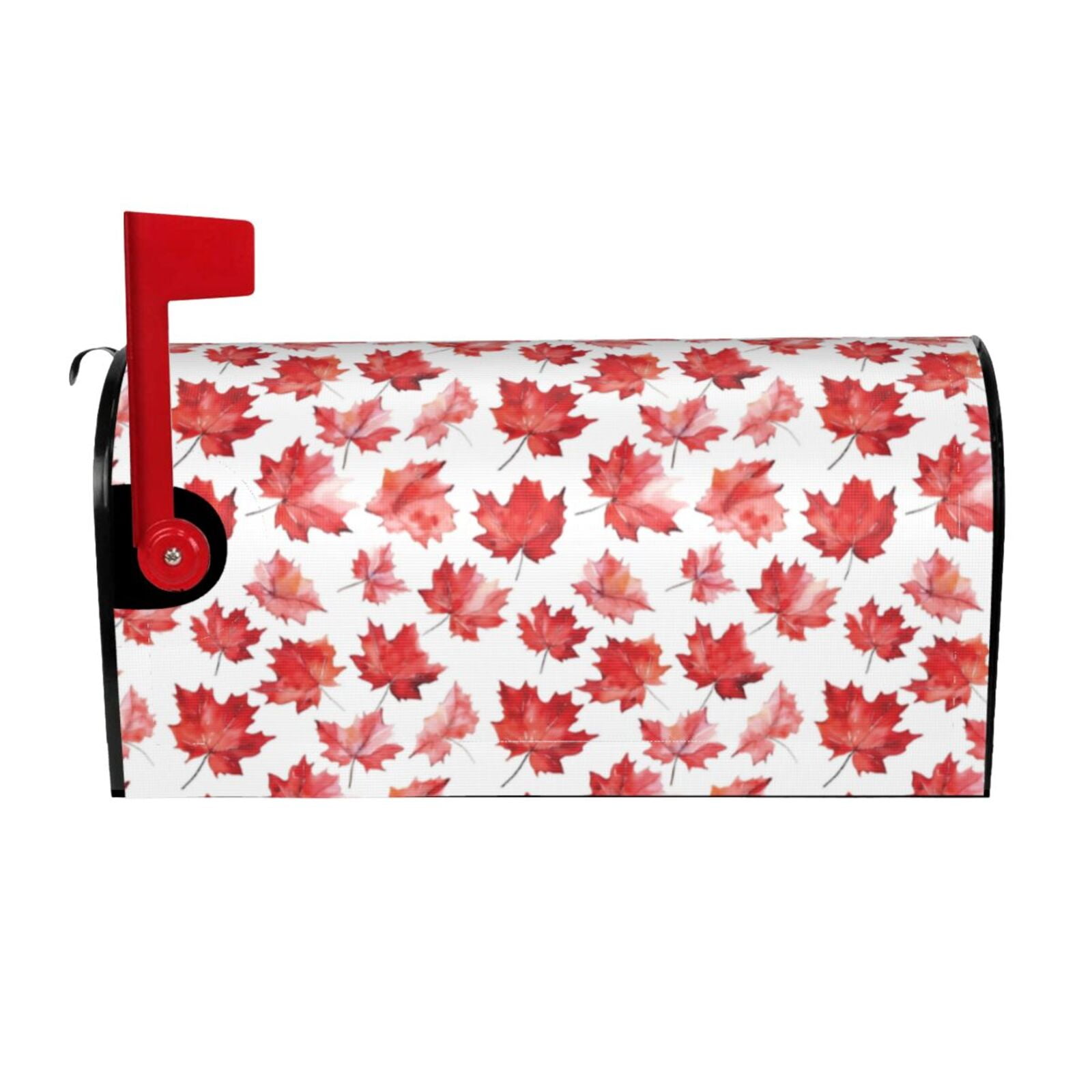 Picia Realistic Maple Leaf Magnetic Mailbox Cover Standard Size-21x18 ...