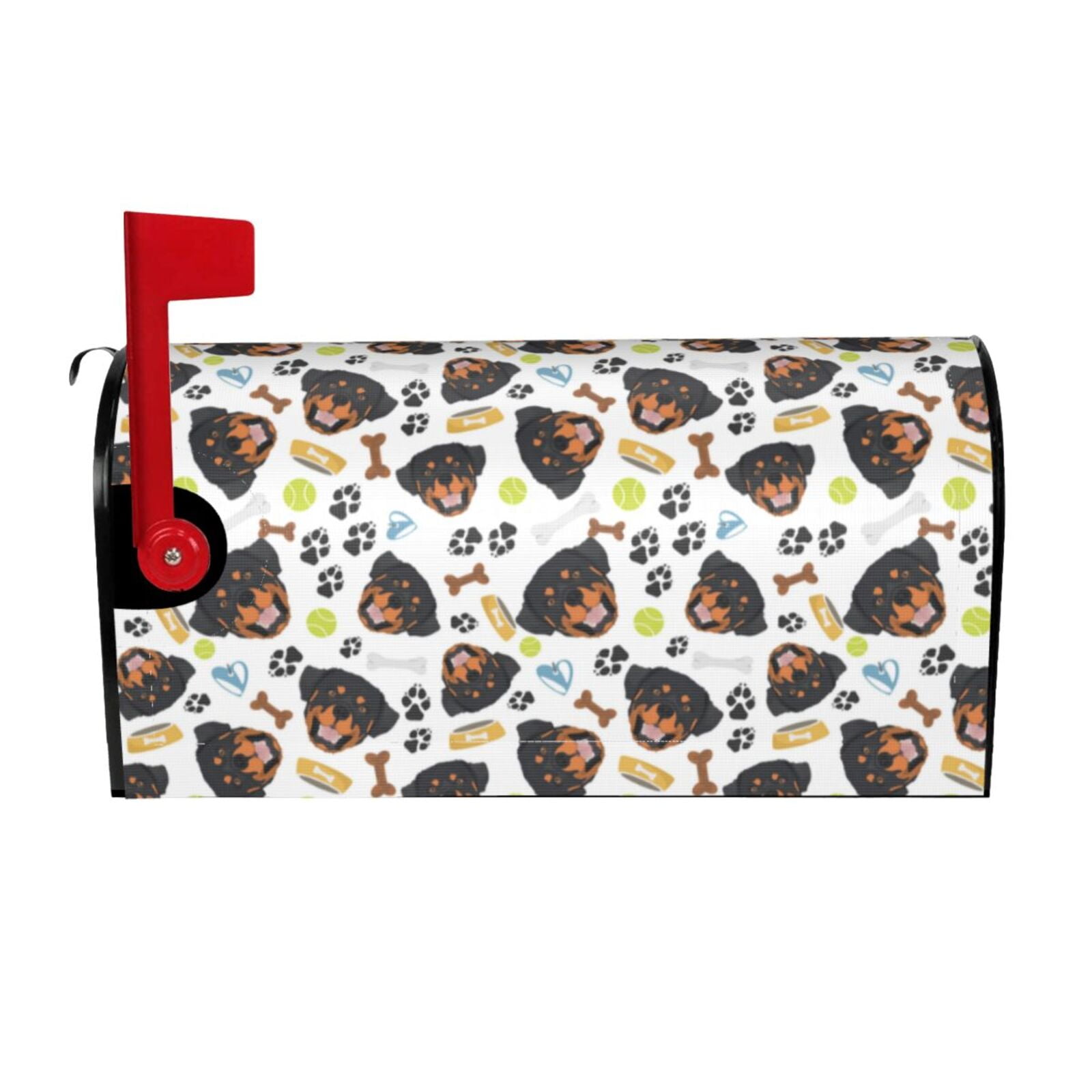 Picia Rottweiler Magnetic Mailbox Cover Standard Size-25.5x21 in ...