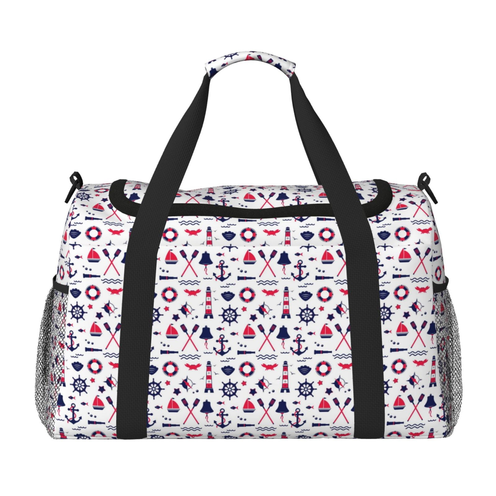 Picia Sailing Marine Travel Print Travel Duffle Bag,Weekender Bags for ...