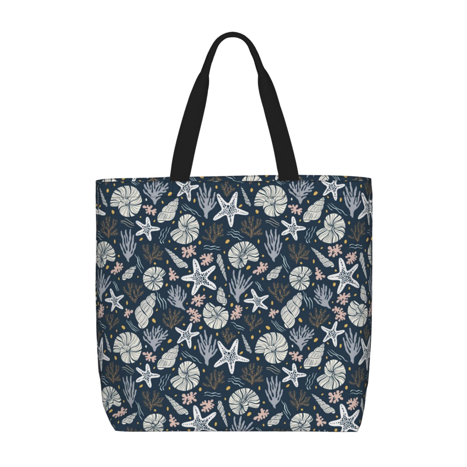 Picia Sea Shells 1 for Tote Bag for Women with Zipper, Gym Tote with ...