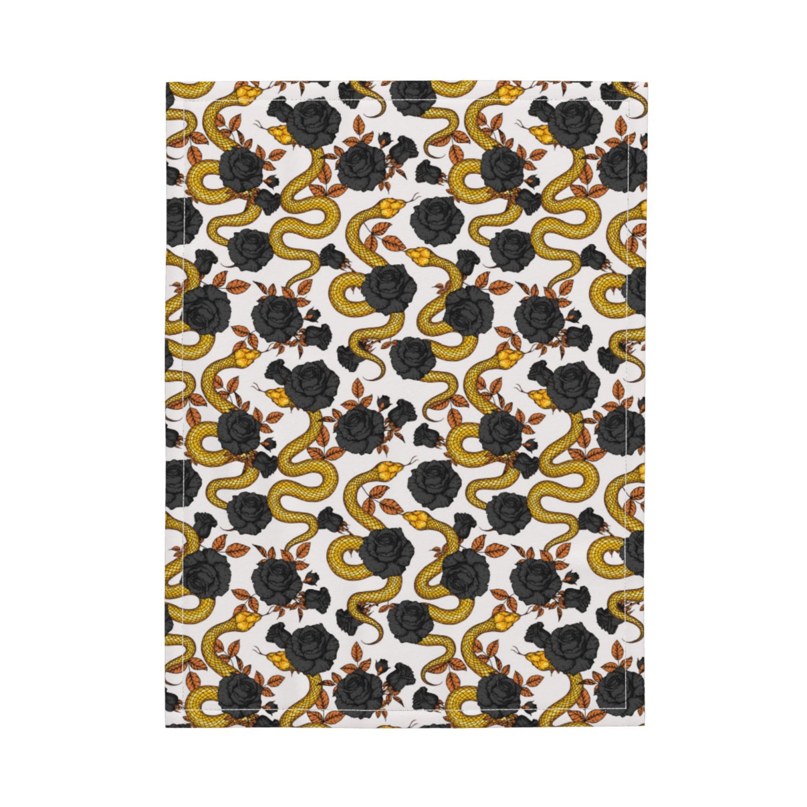 Picia Snake And Rose Pattern Baby Soft Dot Blanket with Silky Satin ...