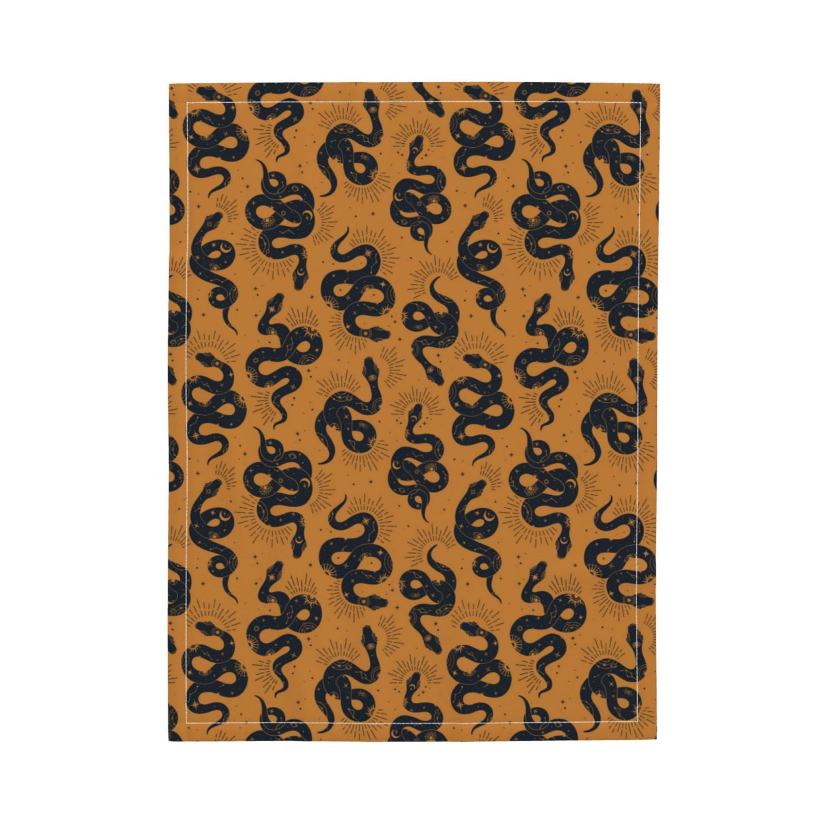 Picia Snake Pattern Baby Soft Dot Blanket with Silky Satin Backing Baby ...