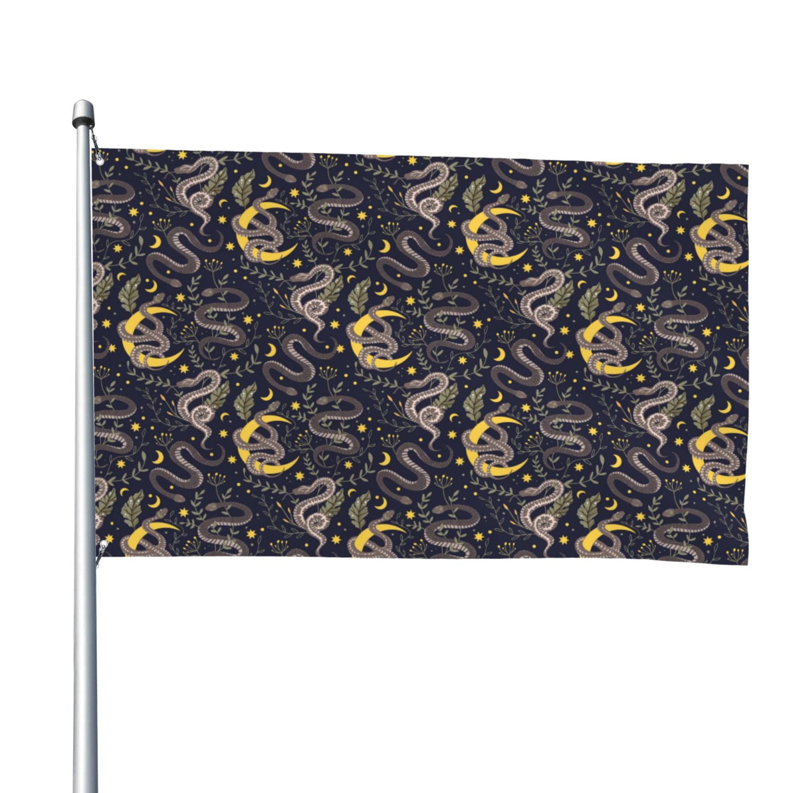 Picia Snake Sleep Printed Flag ,Snake Sleep Pattern Garden Flag ...