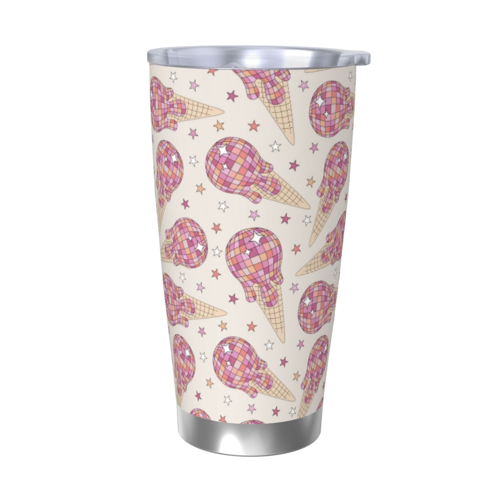 Picia Sparkling Ice Cream Pattern 20 oz Tumbler Stainless Steel Vacuum ...