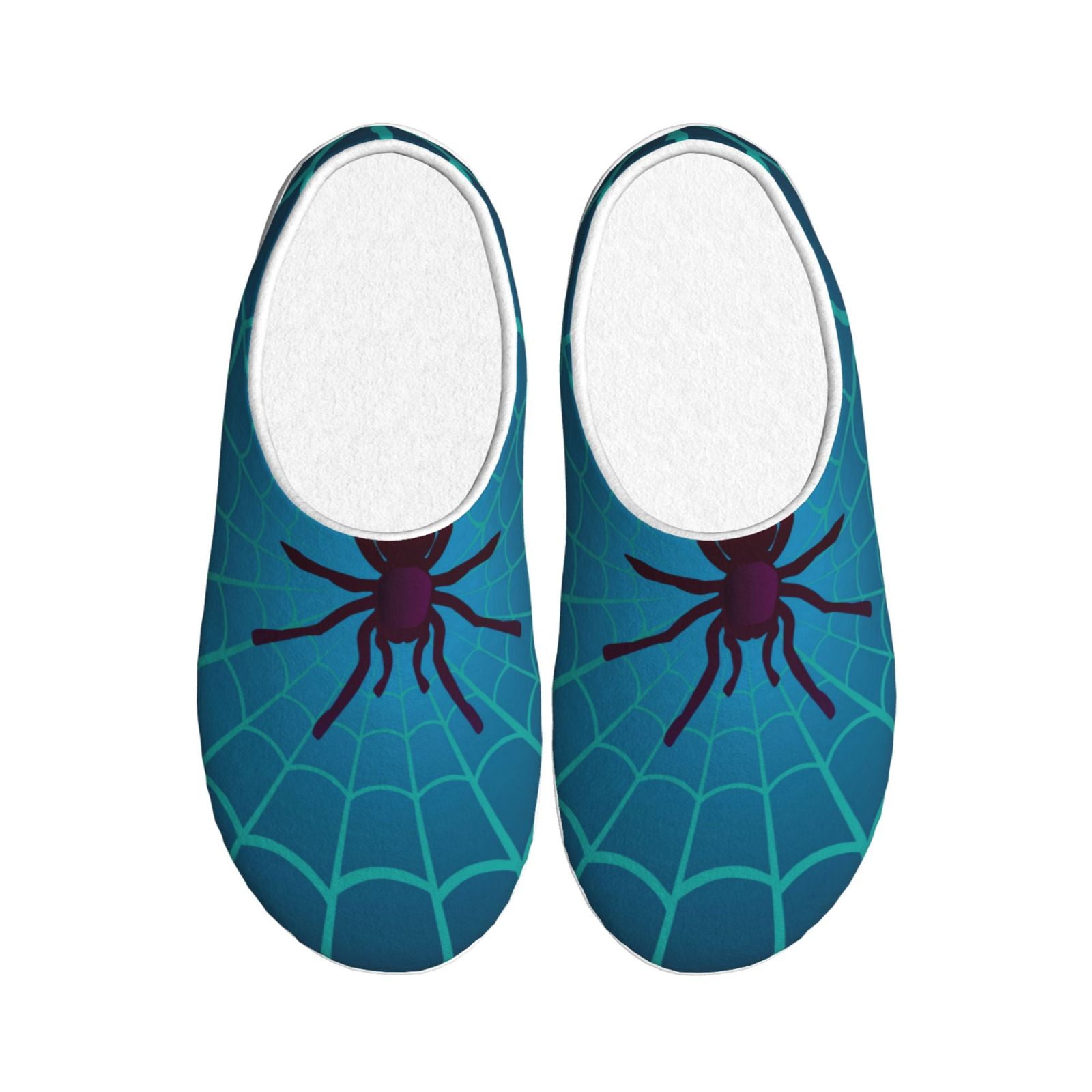 Picia Spider And Cobweb for Women's Lamb-hug Comfy Fleece House ...