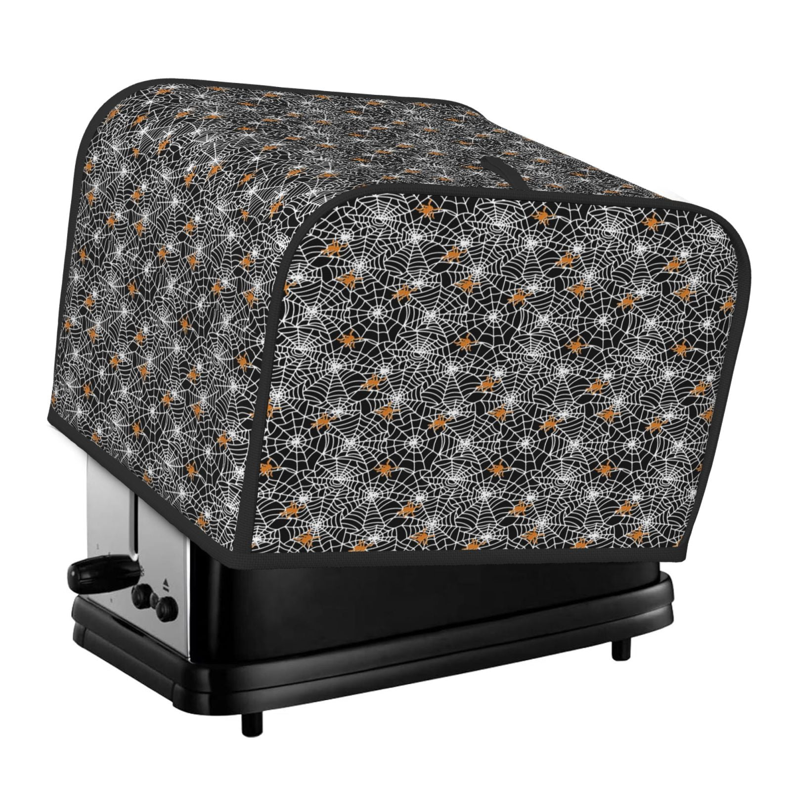 Picia Spider Cobweb Print 4 Slice Toaster Cover , Toaster Protector ...