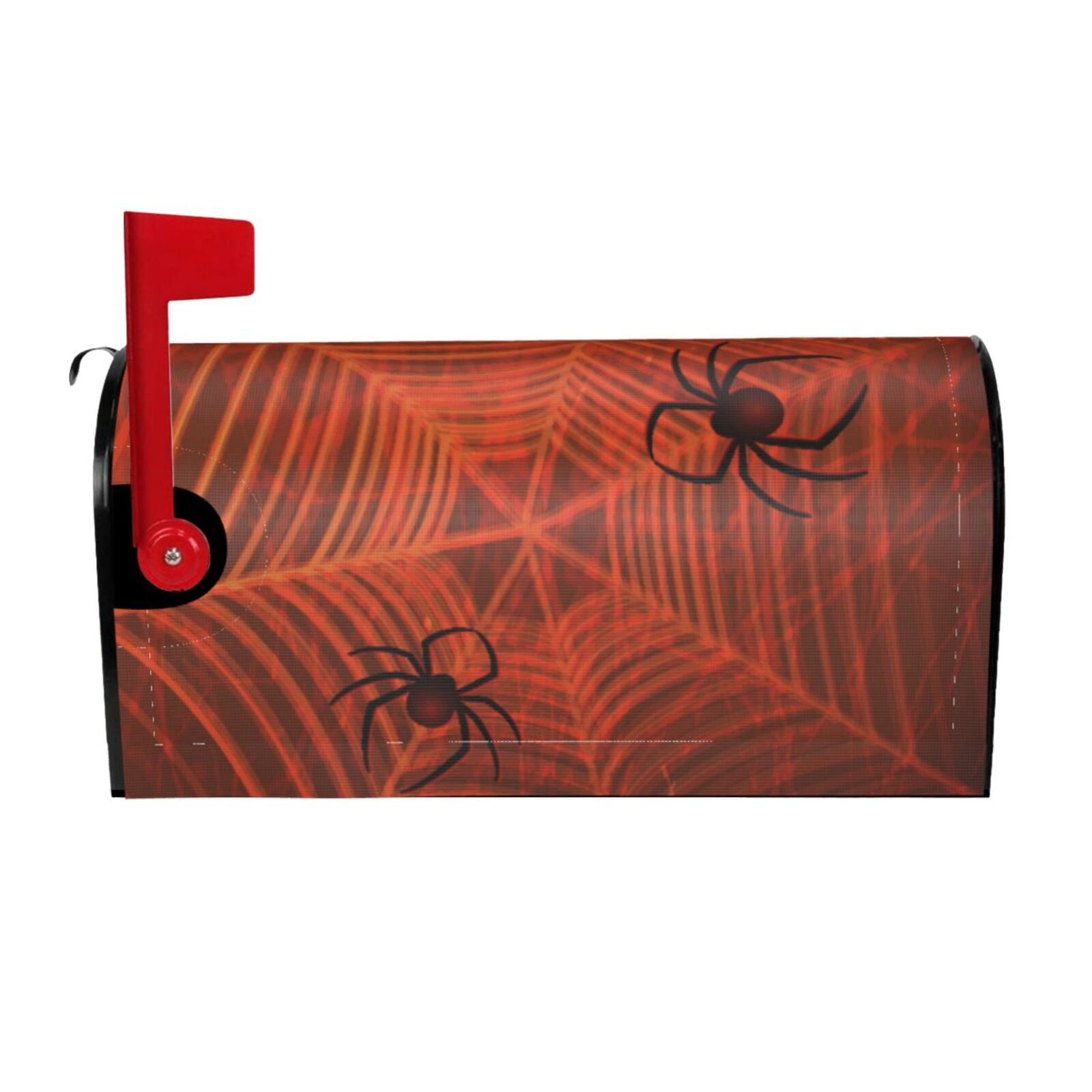 Picia Spider Web Magnetic Mailbox Cover Standard Size-21x18 in ...