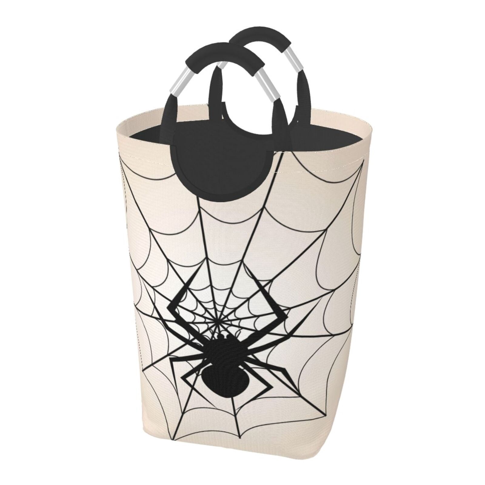 Picia Spiders On The Web 1 Laundry Basket With Handles Laundry Hamper ...