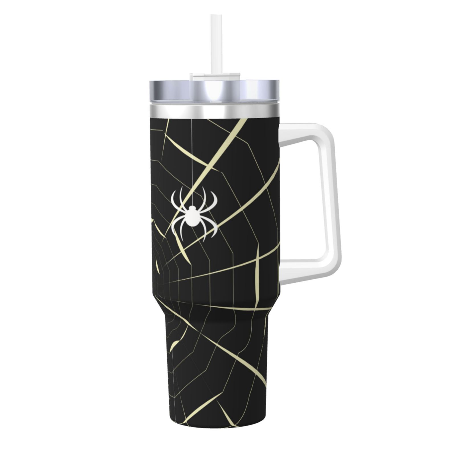 Picia Spiders On The Web Pattern 40oz Ice Bully Insulated Tumbler with ...