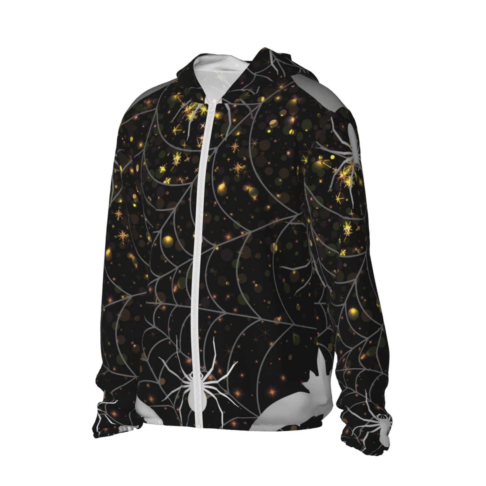 Picia Spiderweb Bats And A Spider Women's Men's UPF 50+ Sun Protection ...