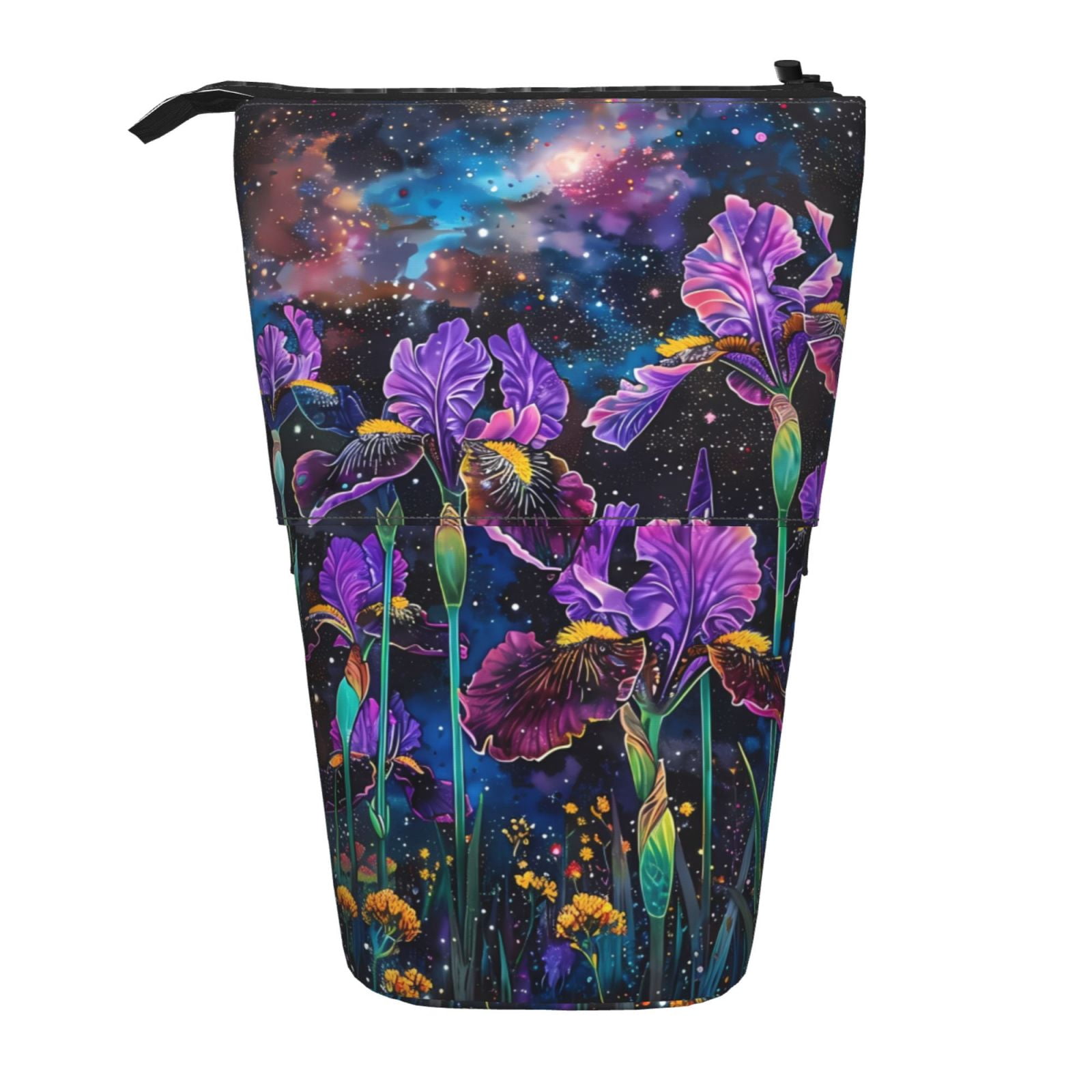 Picia Starry Night Iris Field Print Telescopic Pencil Case, Telescopic ...