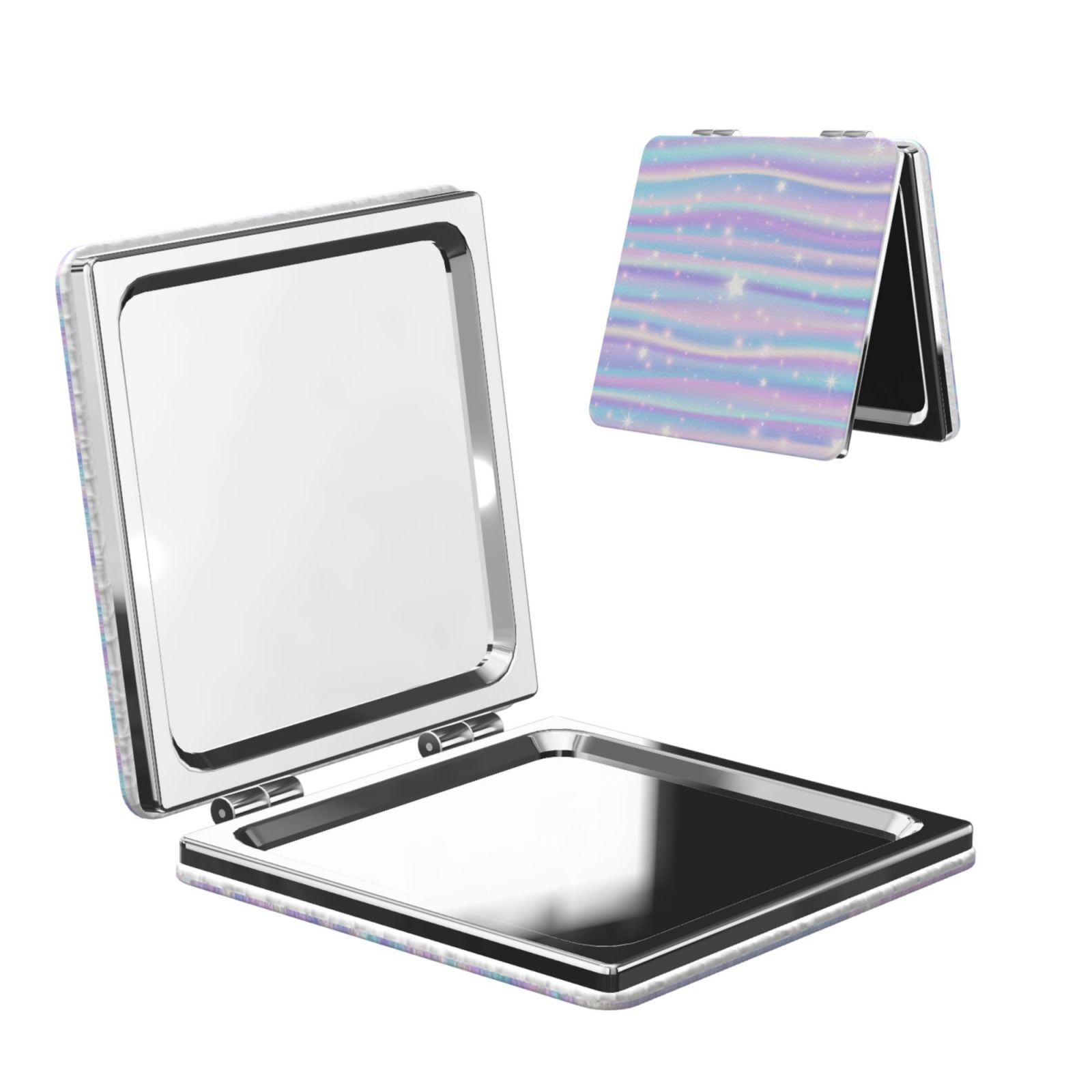 Picia Striped Gradient for Compact Vanity Mirror , Travel Makeup Mirror ...