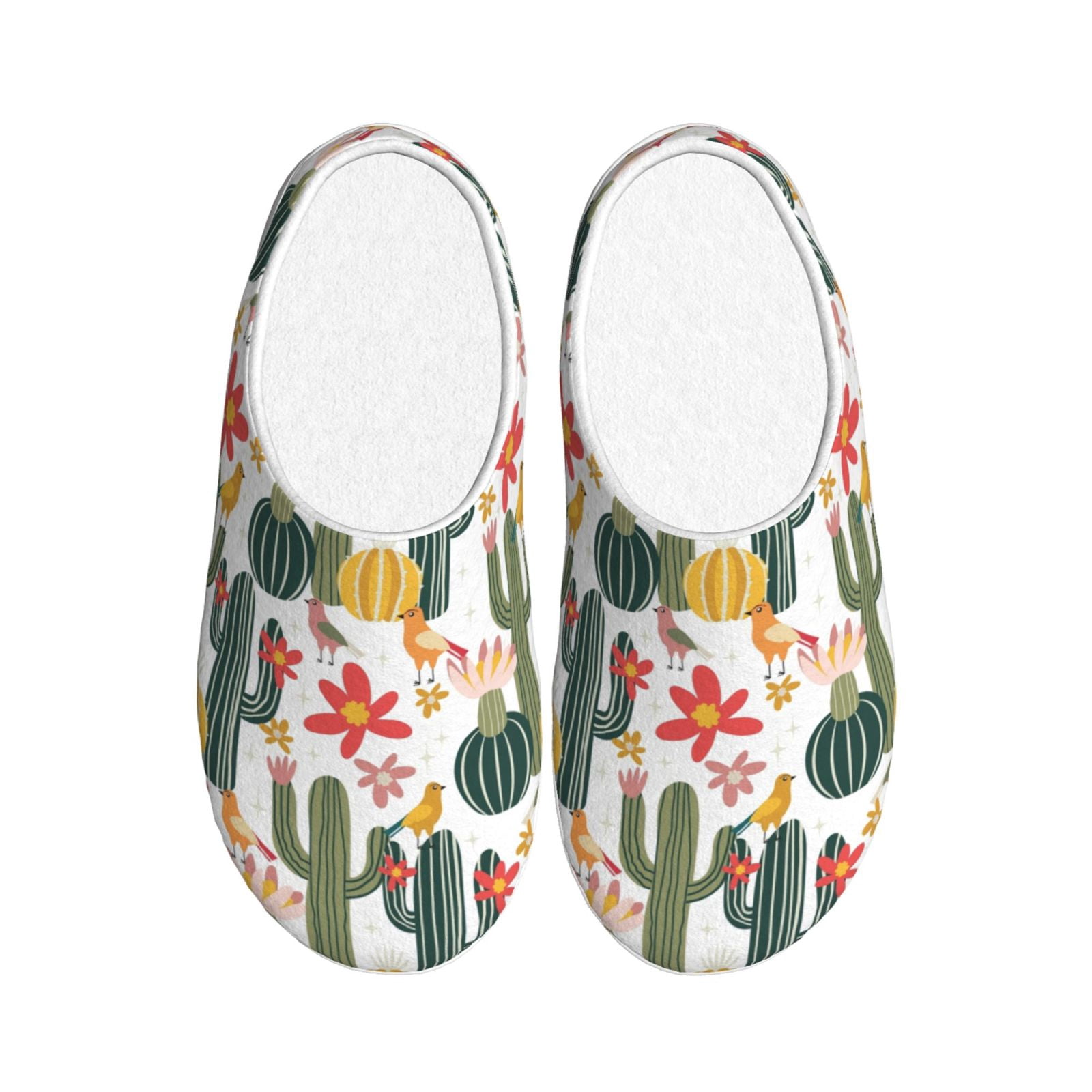 Picia Summer Cactus With Blooming for Women's Lamb-hug Comfy Fleece ...
