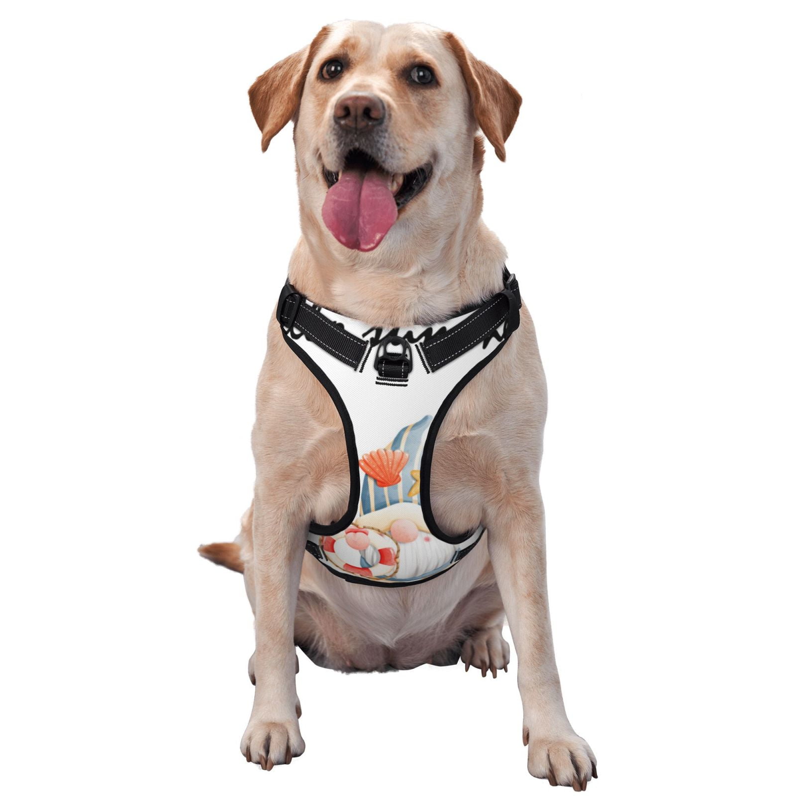 Picia Summer Gnome No-Pull Dog Harness Reflective Front Clip Vest with ...