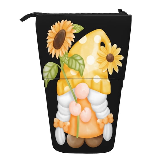 Picia Sunflower Gnomes 3 Print Telescopic Pencil Case, Telescopic Pen ...