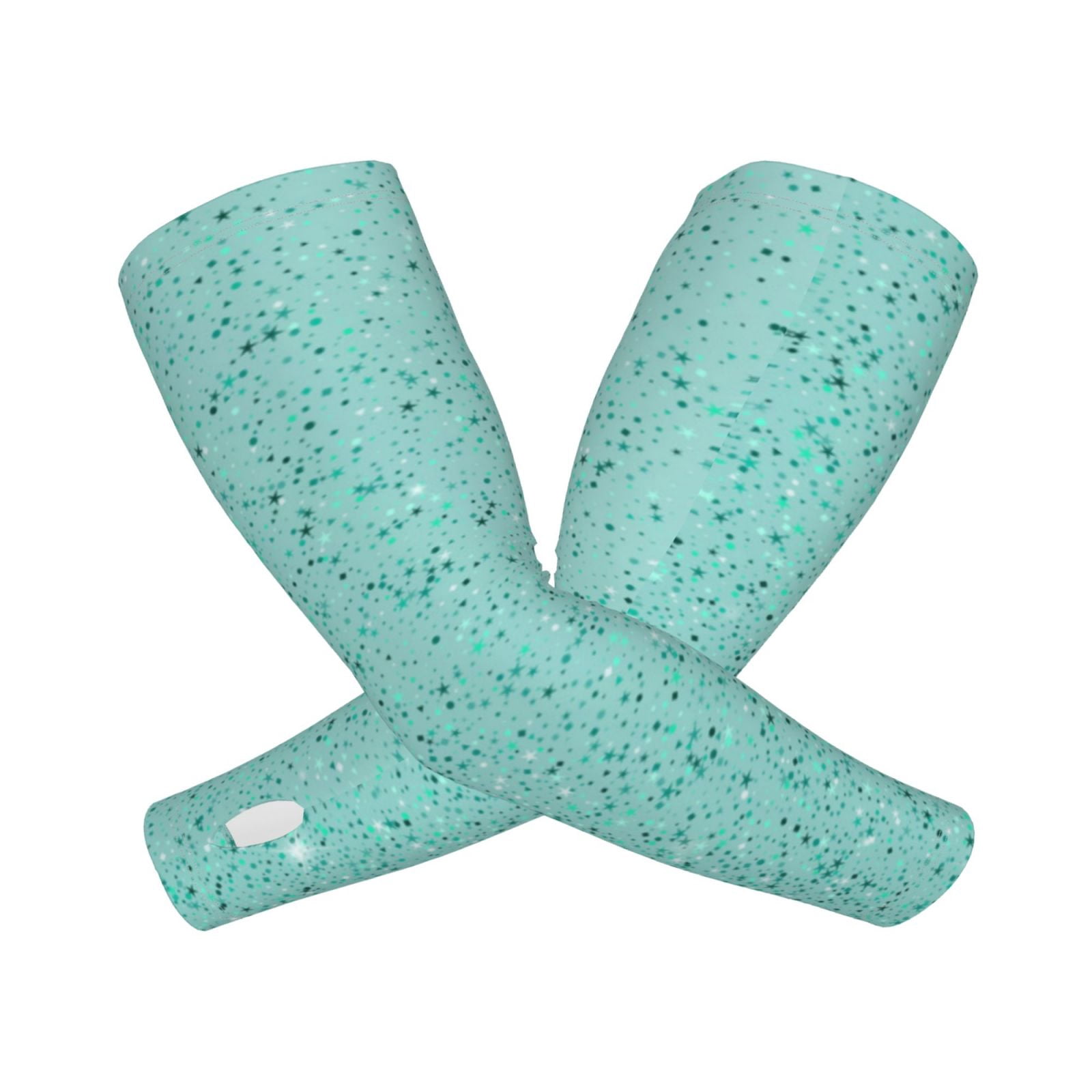 Picia Teal Turquoise Glitter Arm Sleeves for Men and Women - Tattoo ...