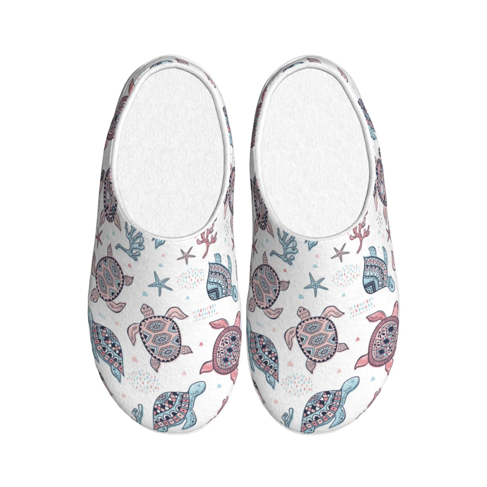 Picia Tribal Style Turtle for Women's Lamb-hug Comfy Fleece House ...
