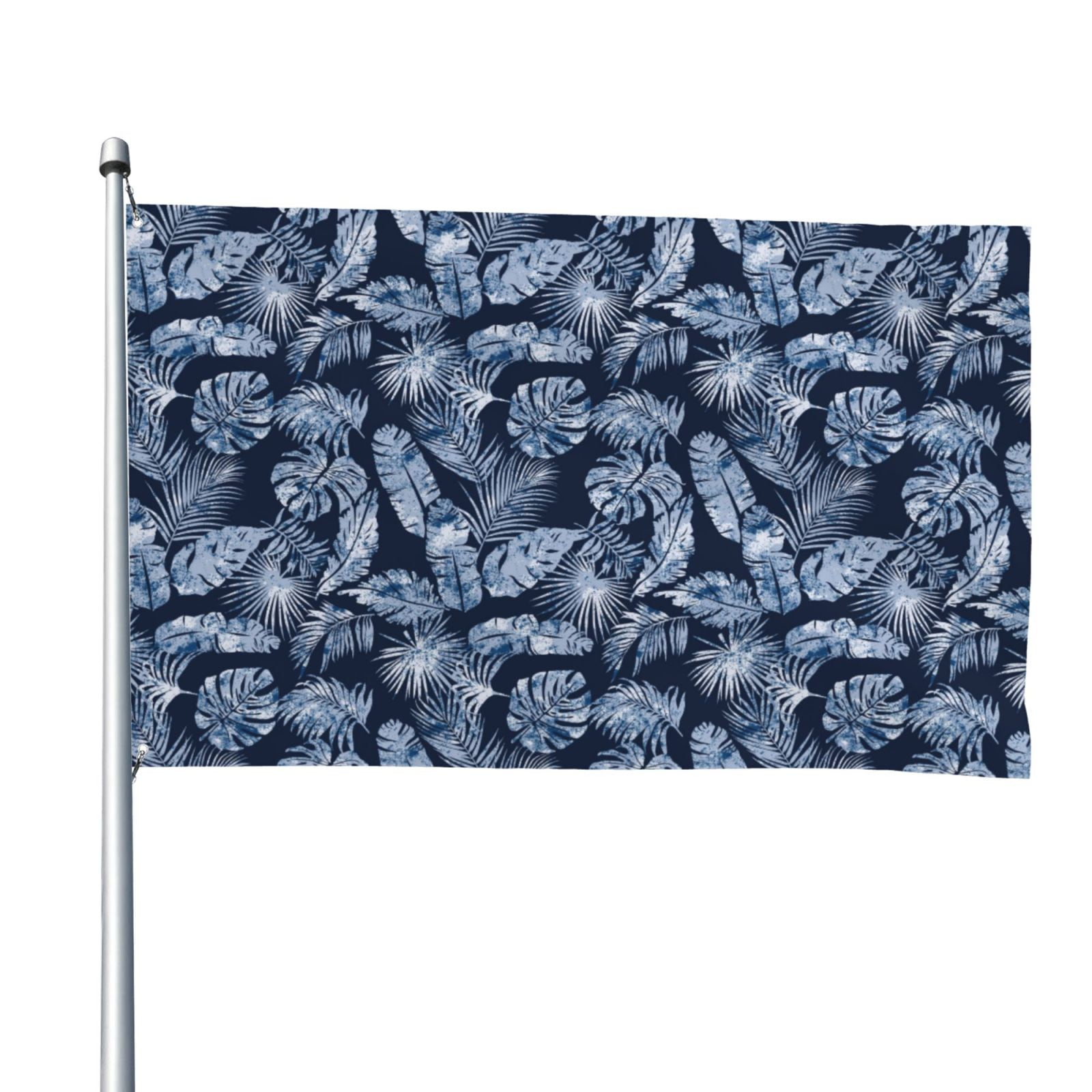 Picia Tropical Leaves Printed Flag ,Tropical Leaves Pattern Garden Flag ...