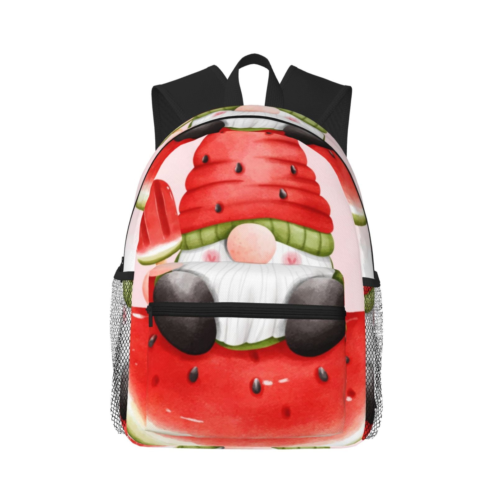 Picia Watermelon Gnome Large Capacity Backpack Classic Style Backpack ...
