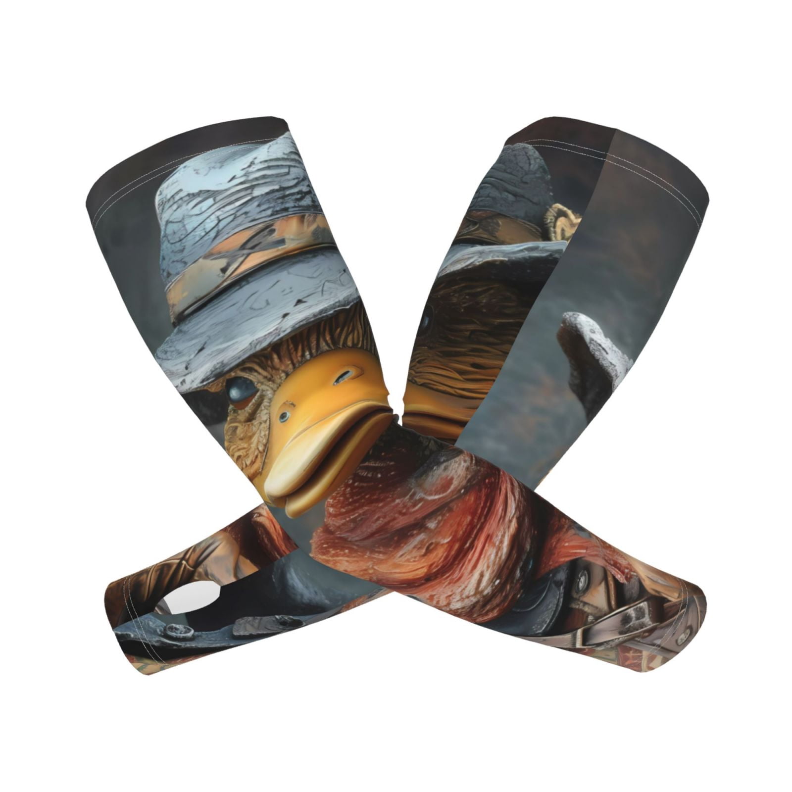 Picia Western Cowboy Duck Arm Sleeves for Men and Women - Tattoo Cover ...