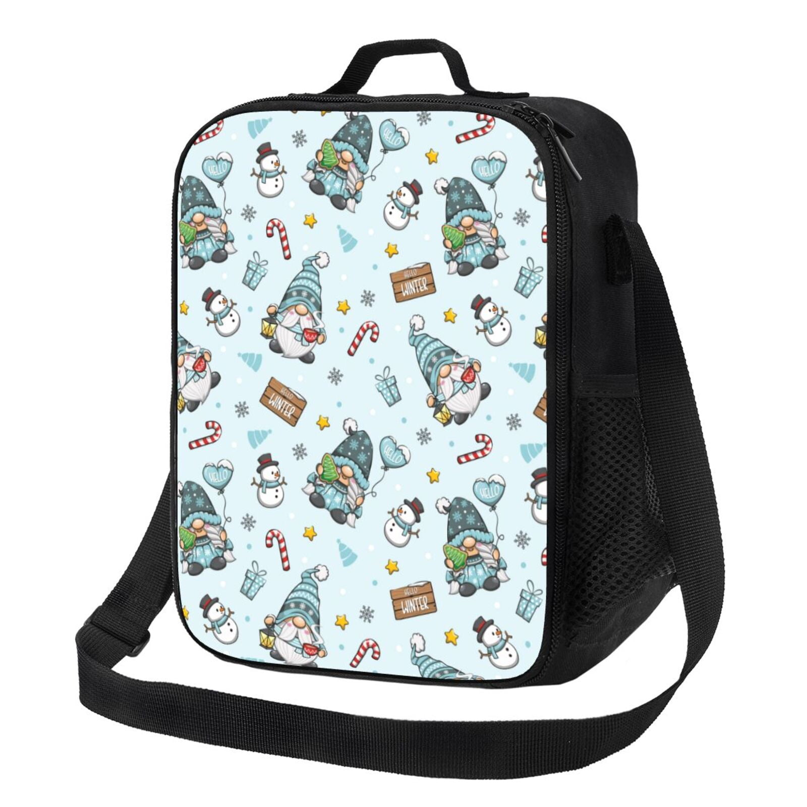 Picia Winter Wonderland Light Blue Lunch box Lunch bag for men women ...